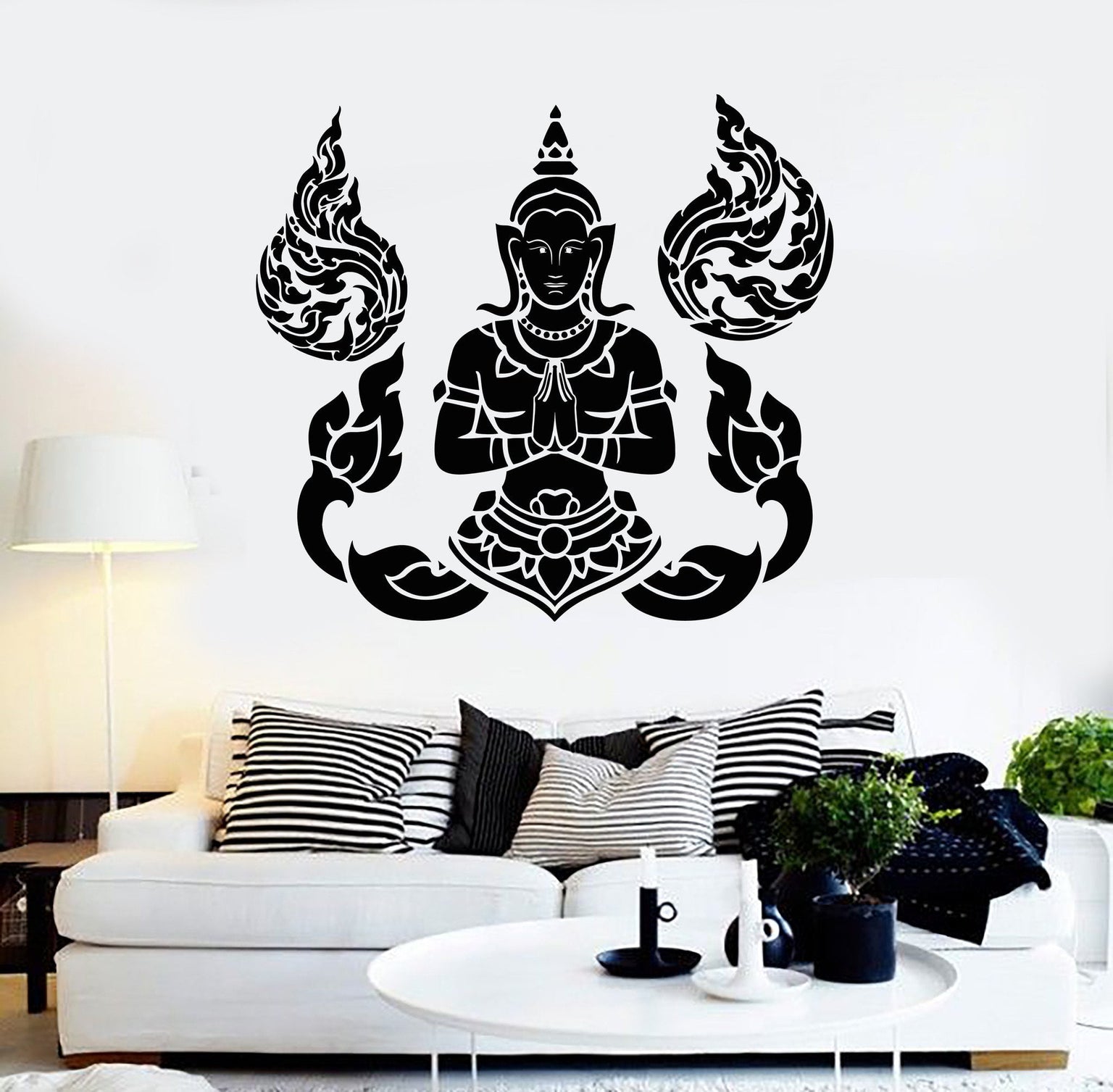 Custom Buddha Stickers And Wall Decals Collection — Wallstickers4you