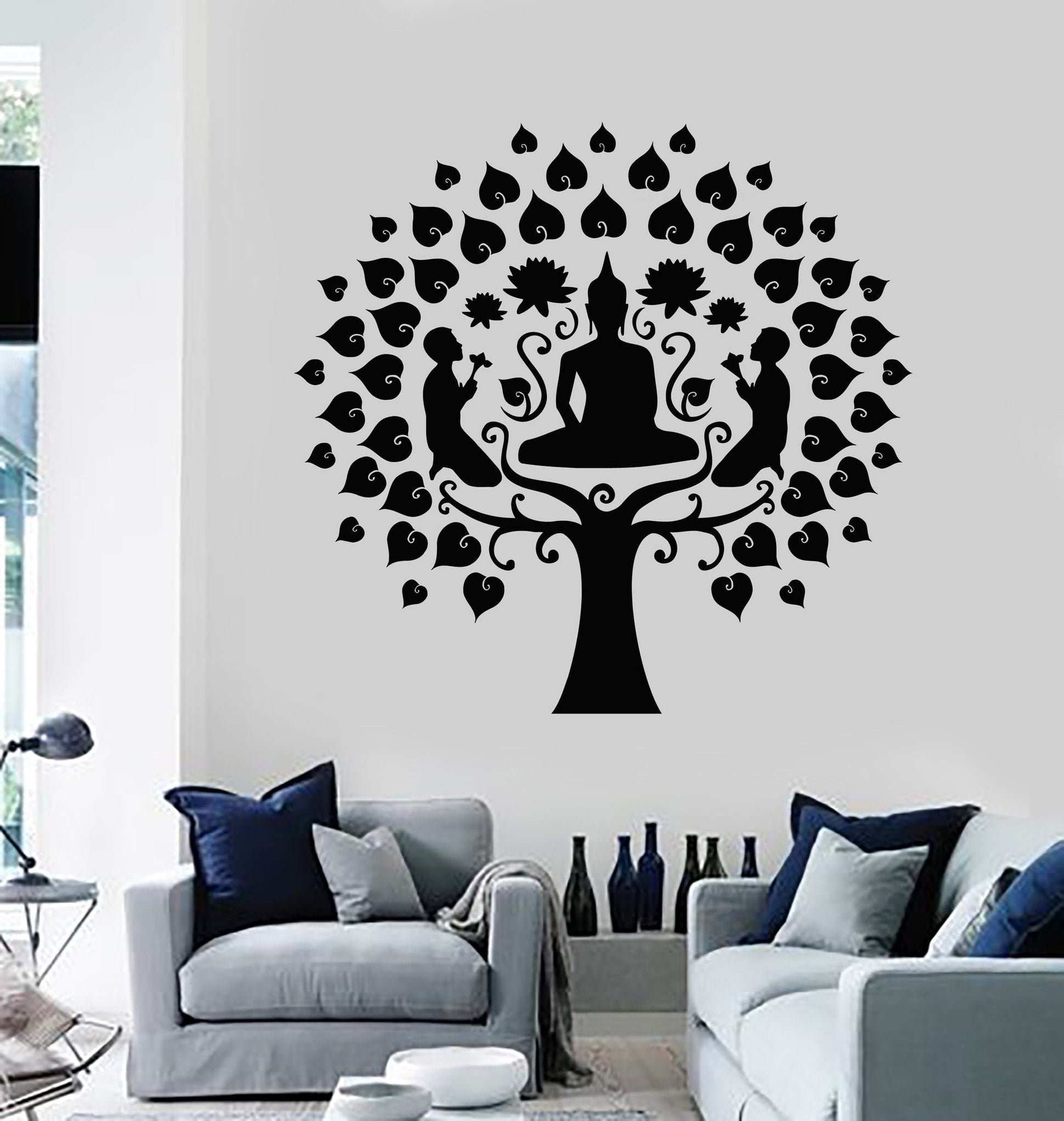 Custom Buddha Stickers And Wall Decals Collection — Wallstickers4you
