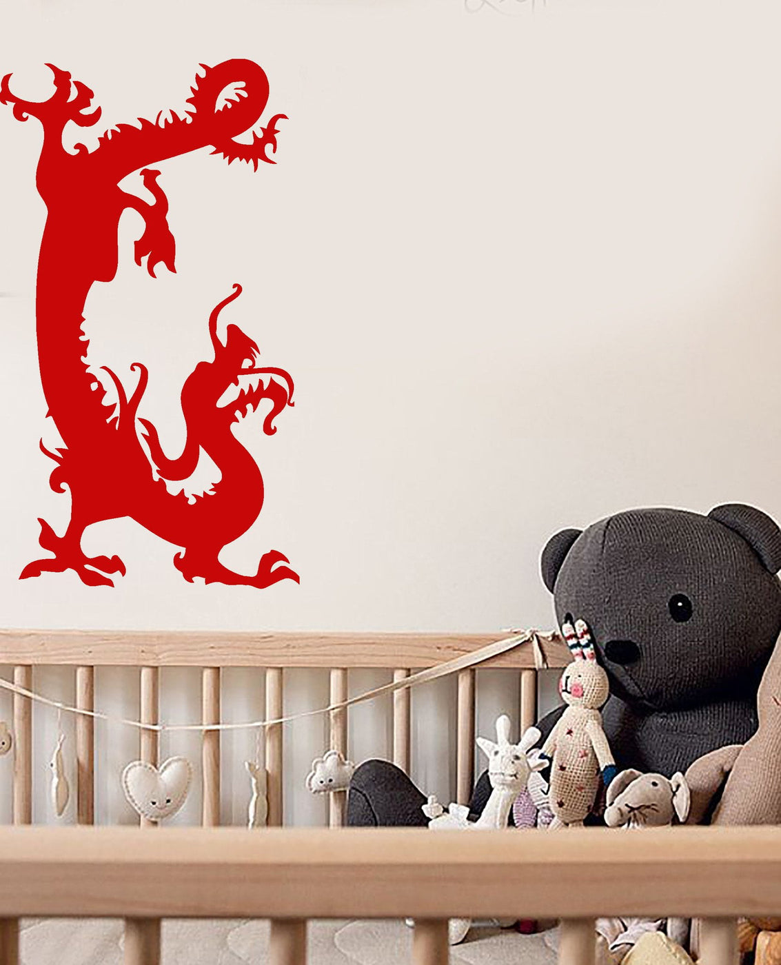 Wall Stickers Vinyl Decal Chinese Dragon Fantasy Myth Decor Unique Gif ...