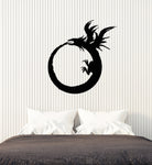 Vinyl Wall Decal Dragon Enso Circle Symbol Buddhism Stickers (3490ig ...