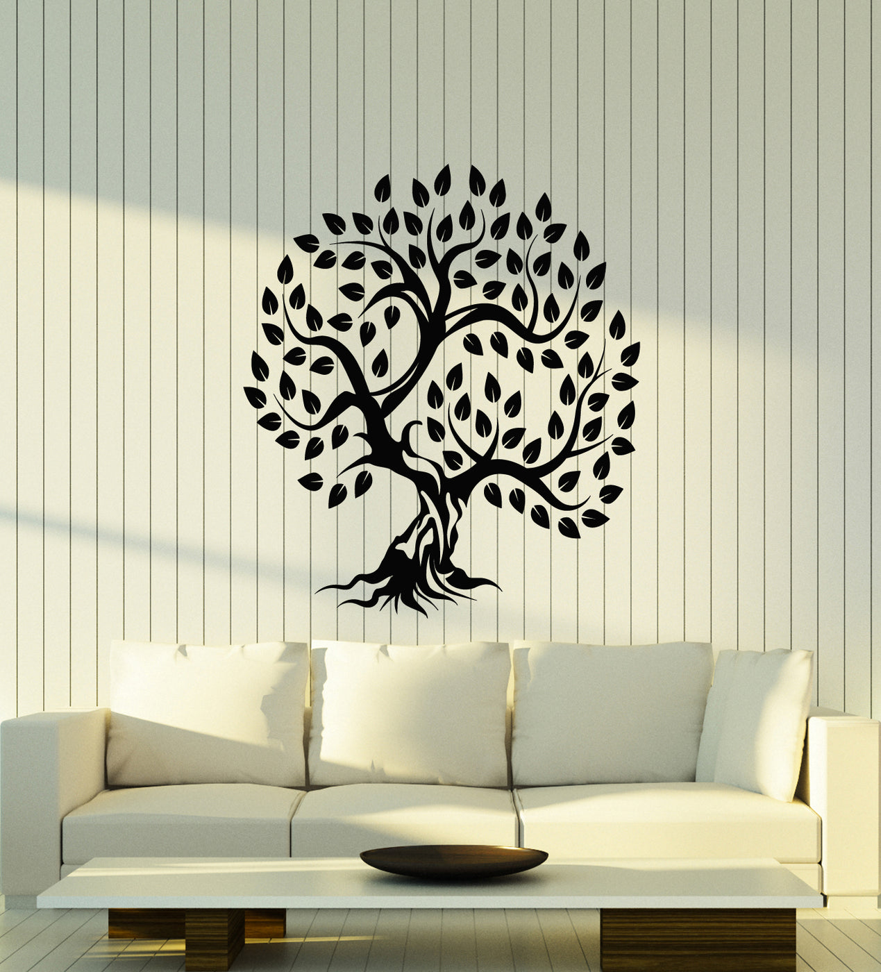 Vinyl Wall Decal Forest Nature Tree Leaves Stickers (3422ig ...