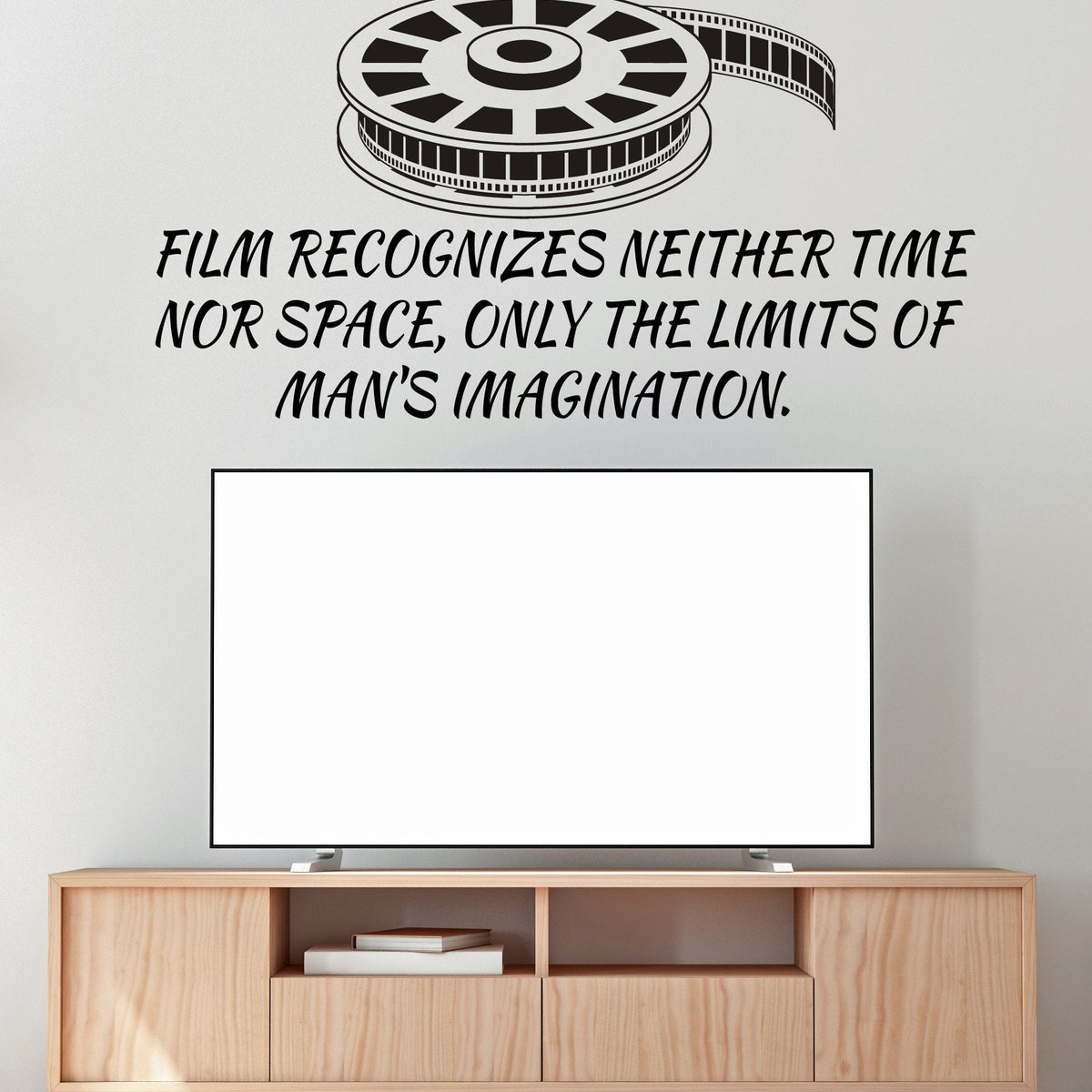 Vinyl Wall Decal Film Strip Quote Cinema Movie Filming Stickers Unique ...