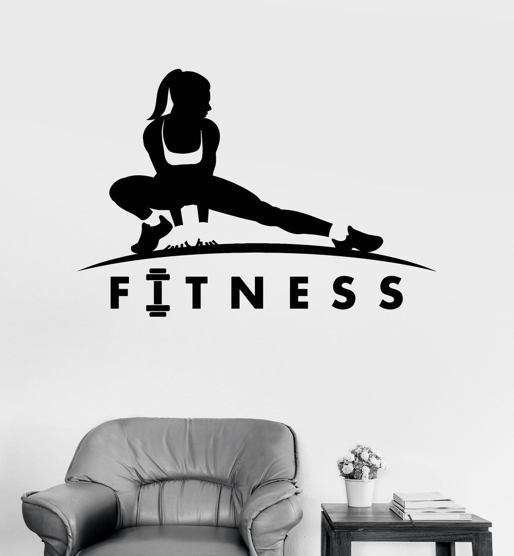 Workout Fitness Room And Gym Wall Decals — Wallstickers4you