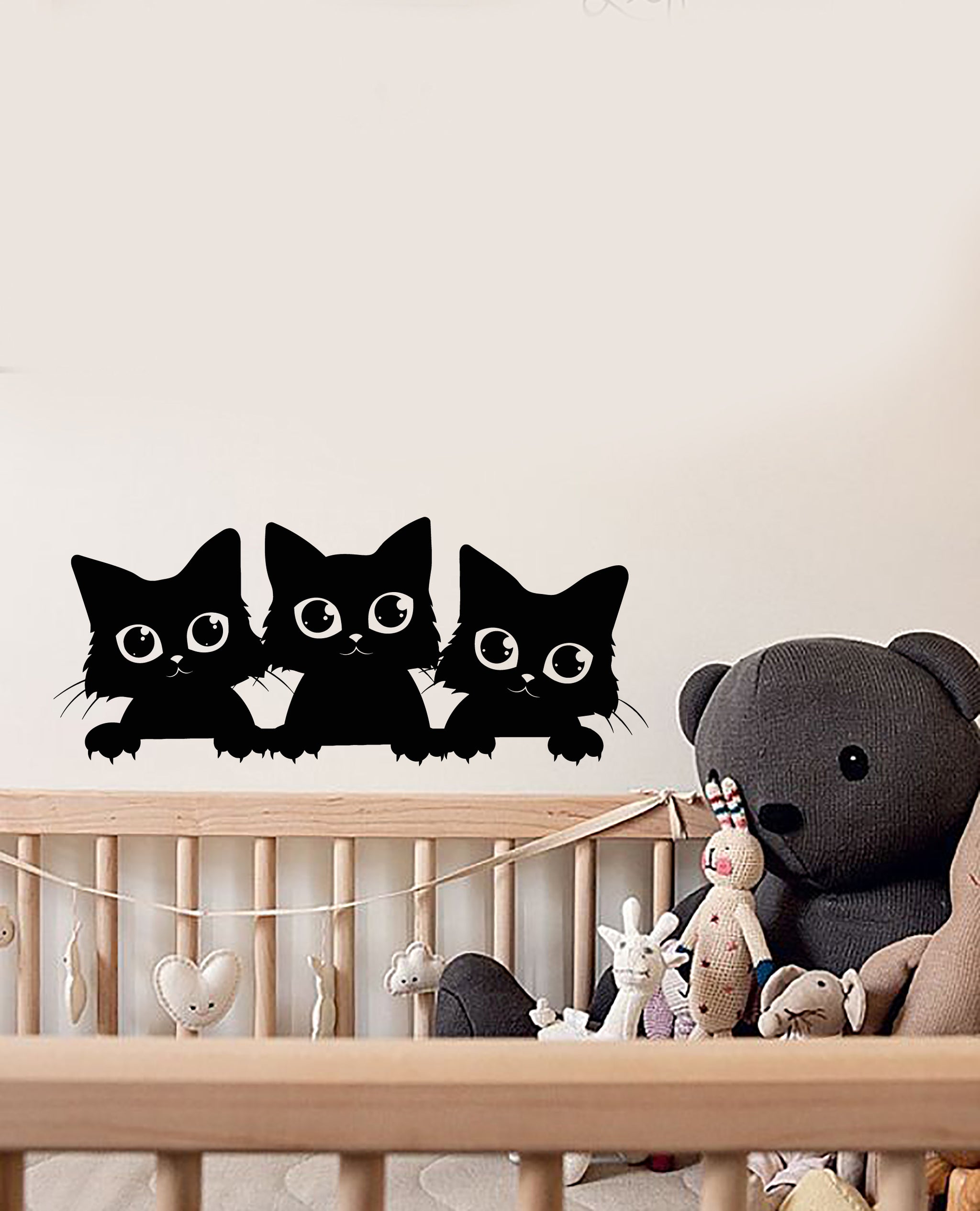 Custom Cat Wall Vinyl Decals Collection — Wallstickers4you