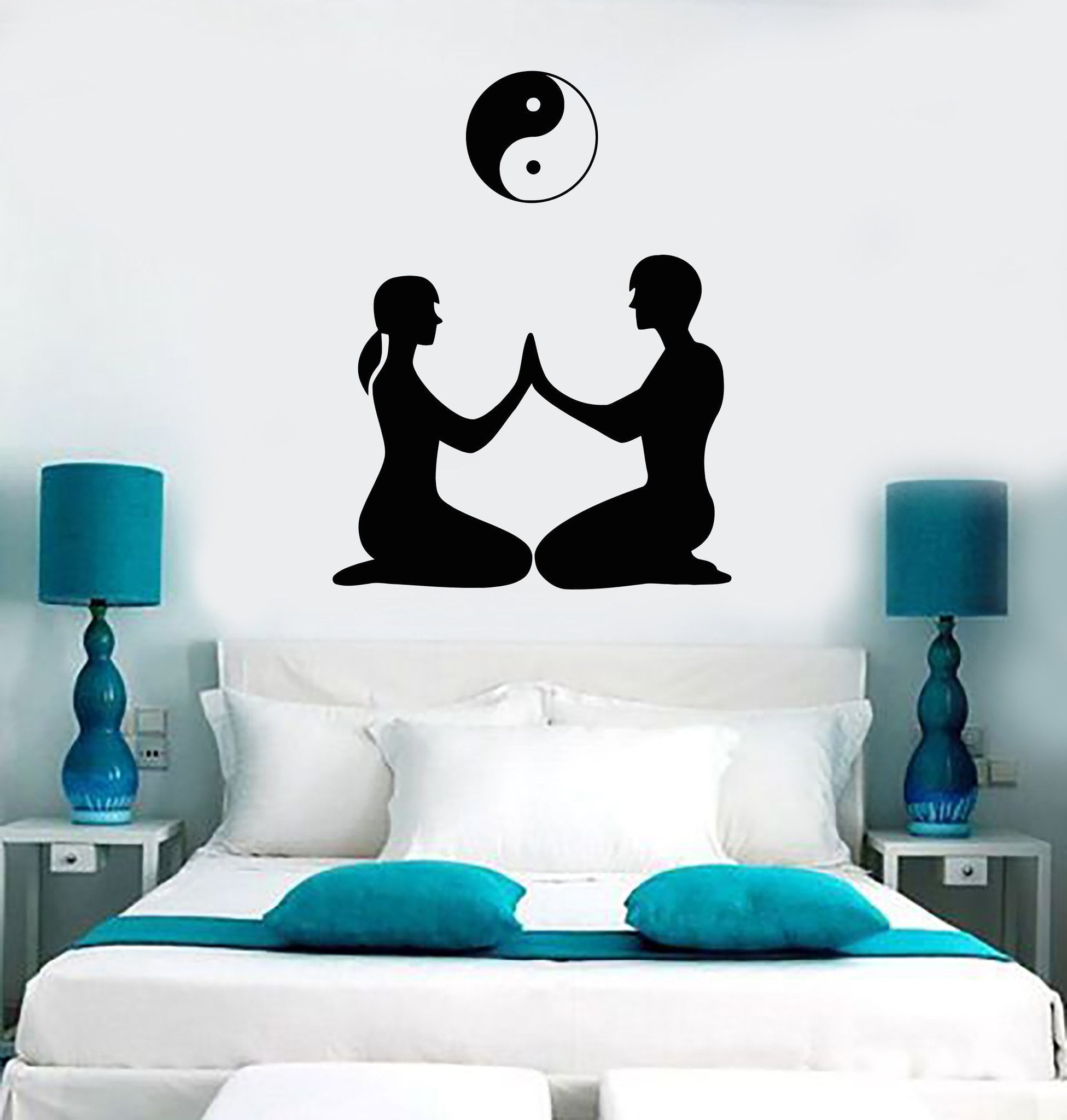 Custom Yin Yang Stickers And Wall Decals Collection — Wallstickers4you
