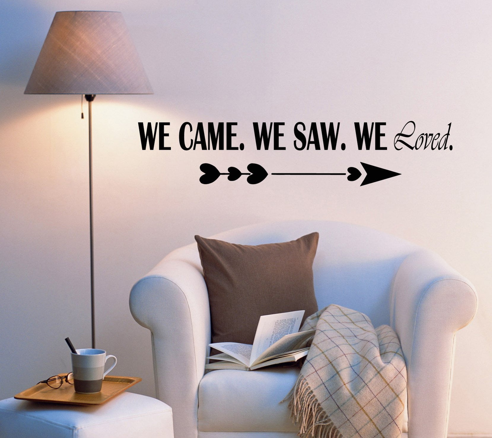 Vinyl Wall Decal Stickers Motivation Quote Words About Love Inspiring ...