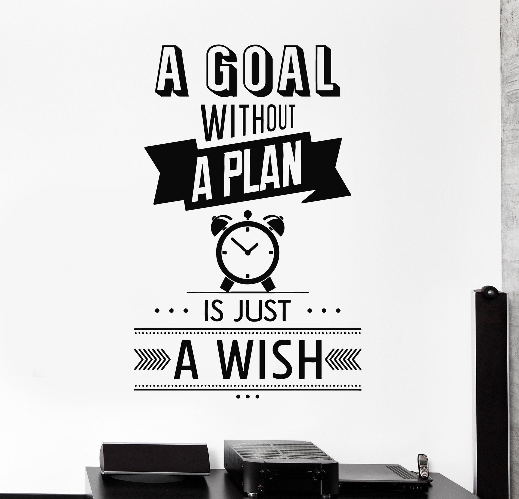 Vinyl Wall Decal Motivation Quote Inspire Stickers Mural Unique Gift ...