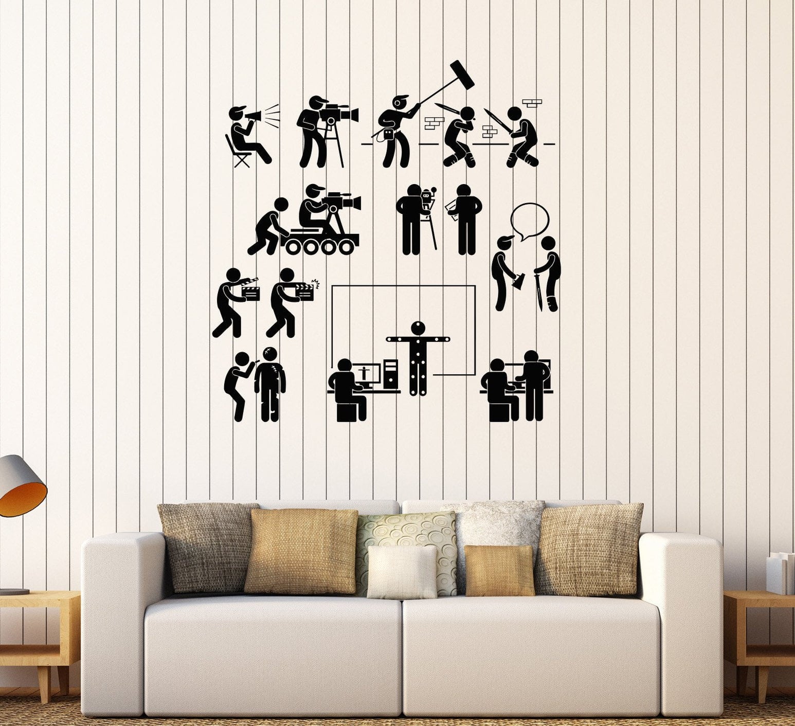 Movie And Cinema Wall Decals — Wallstickers4you