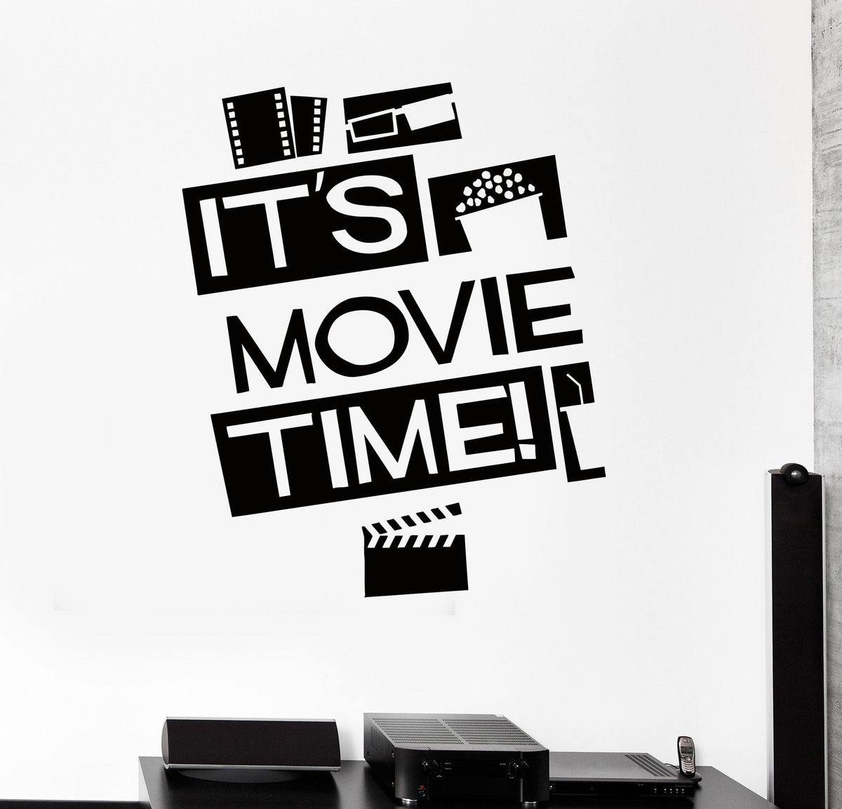 Vinyl Wall Decal Cinema Room Quote Movie Film Stickers Unique Gift (ig ...