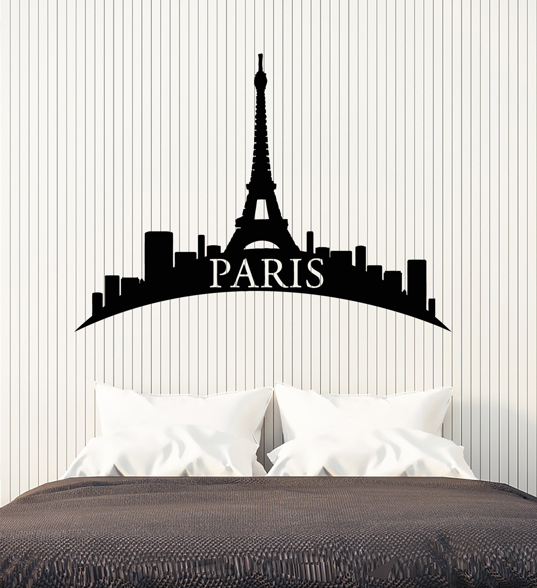 Vinyl Wall Decal Eiffel Tower Paris France Sight Stickers (3433ig ...