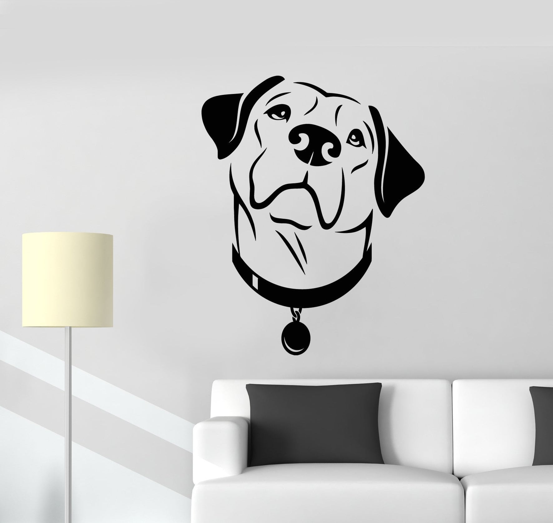 Custom Dog Wall Decals Collection — Wallstickers4you