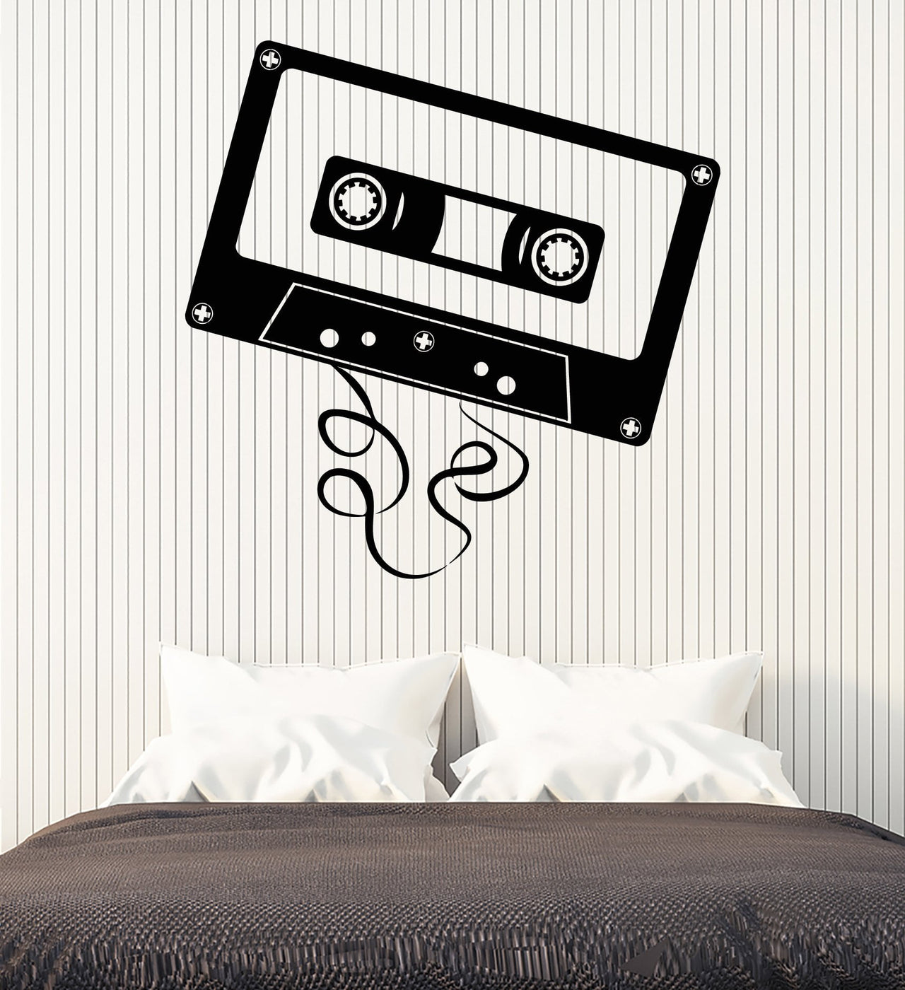 Vinyl Wall Decal Musican Audiocassette Retro Music Stickers (2993ig ...