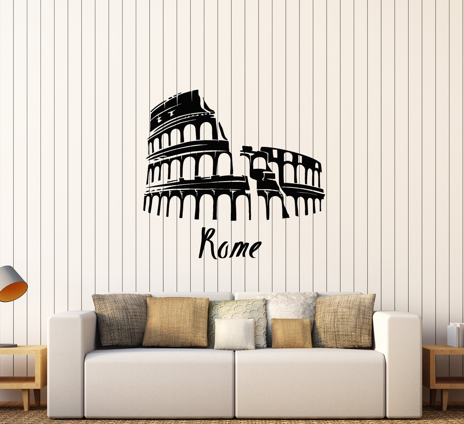 Vinyl Wall Decal Rome Colosseum Sight Ancient Ruins Stickers (3419ig ...
