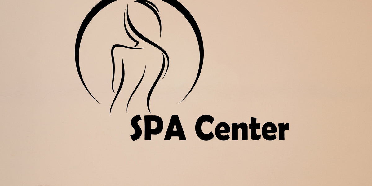 Vinyl Wall Decal SPA Massage Center Signboard Health And Beauty Sticke ...