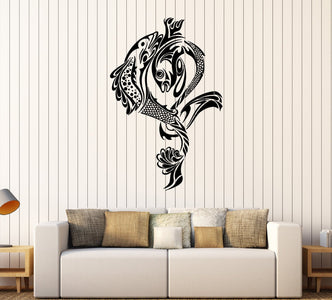 Vinyl Wall Decal Fish Fishing Fisherman Art Stickers Mural Unique Gift ...