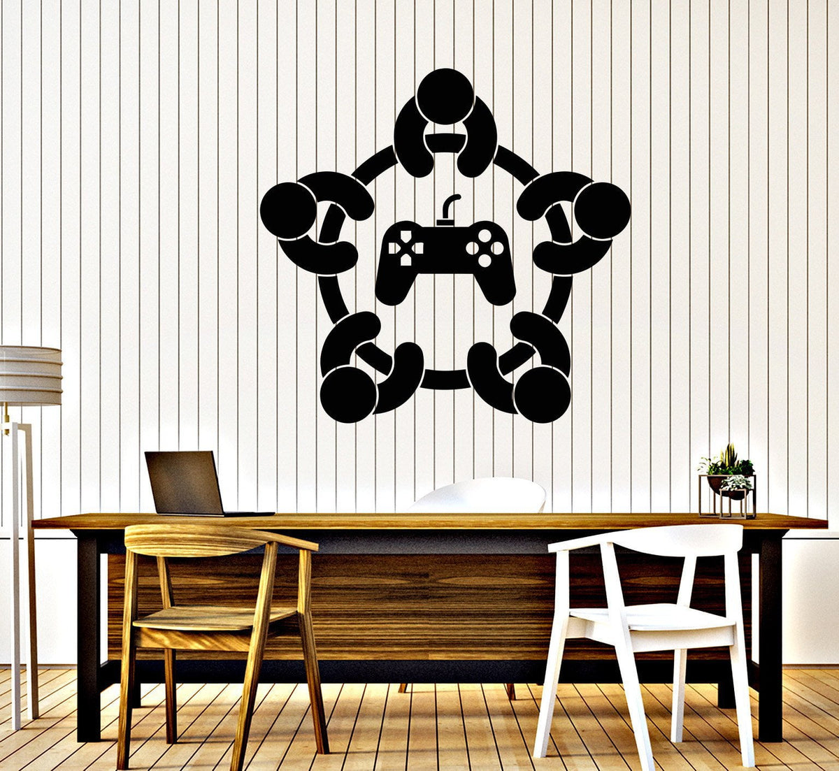 Vinyl Wall Decal Gamer Computer Zone Video Game Gaming Stickers Unique ...