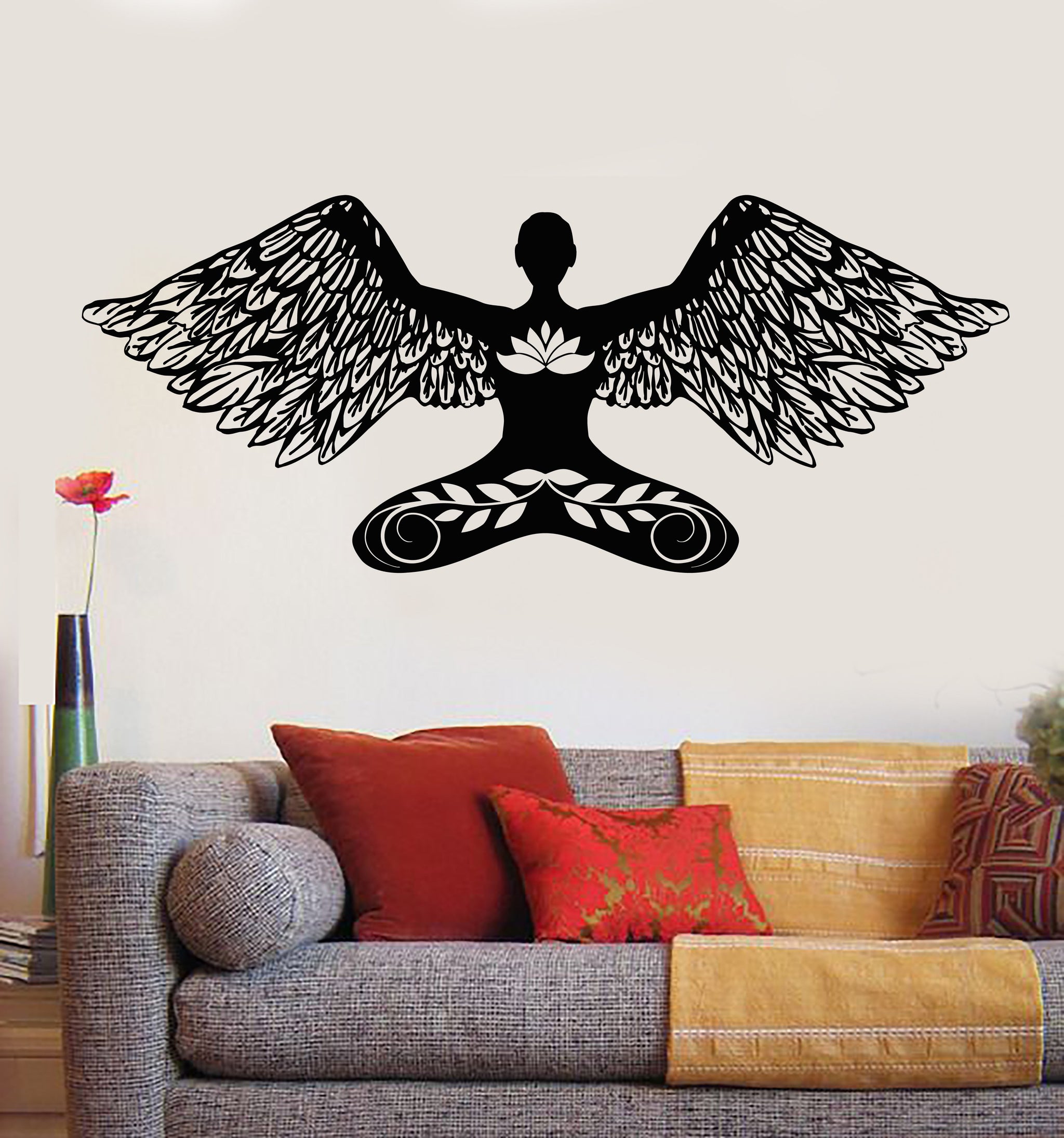 Custom Angel Wall Vinyl Decals Collection — Wallstickers4you