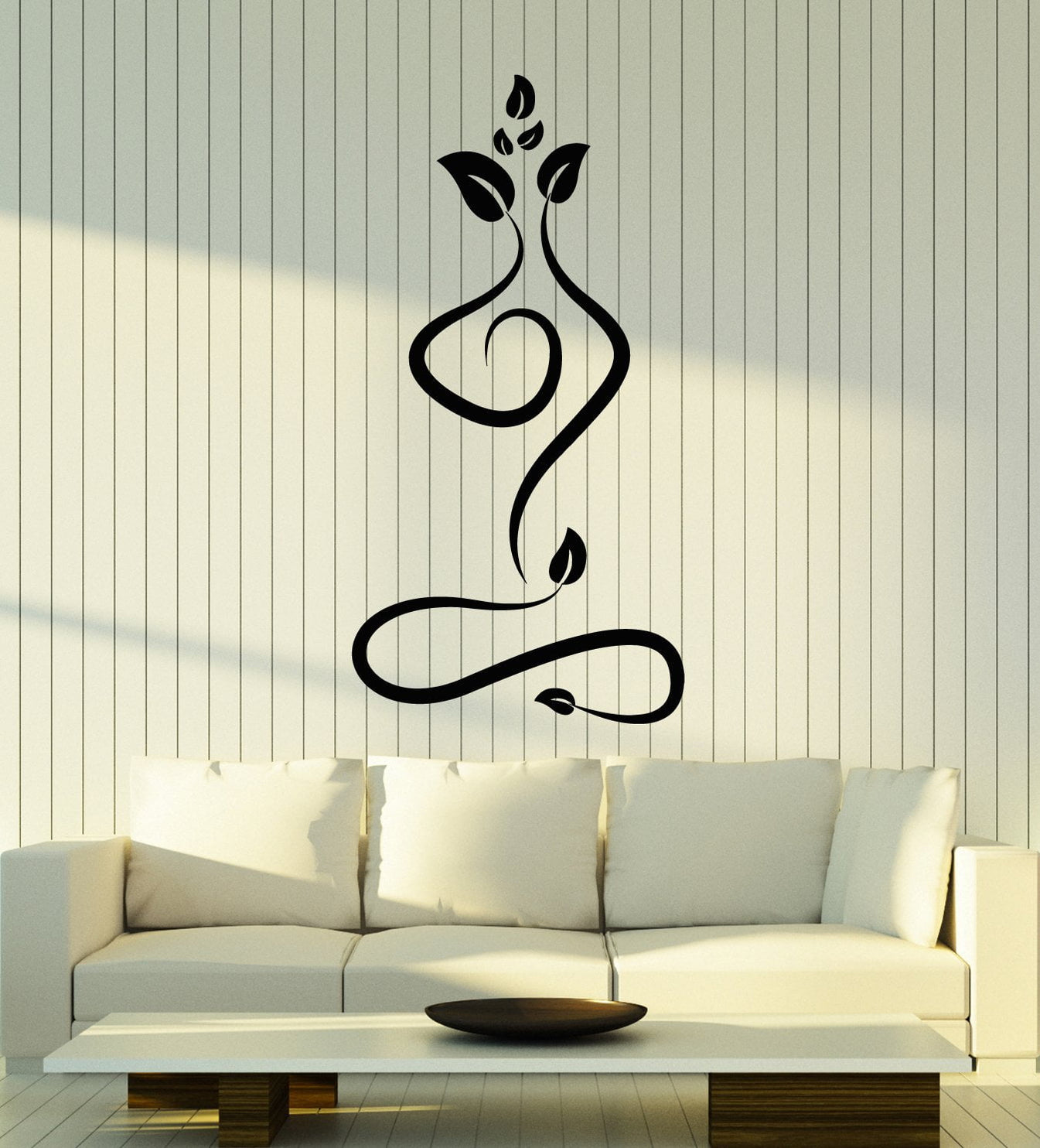 Vinyl Wall Decal Nature Yoga Meditation Pose Beauty Health Stickers (2 ...