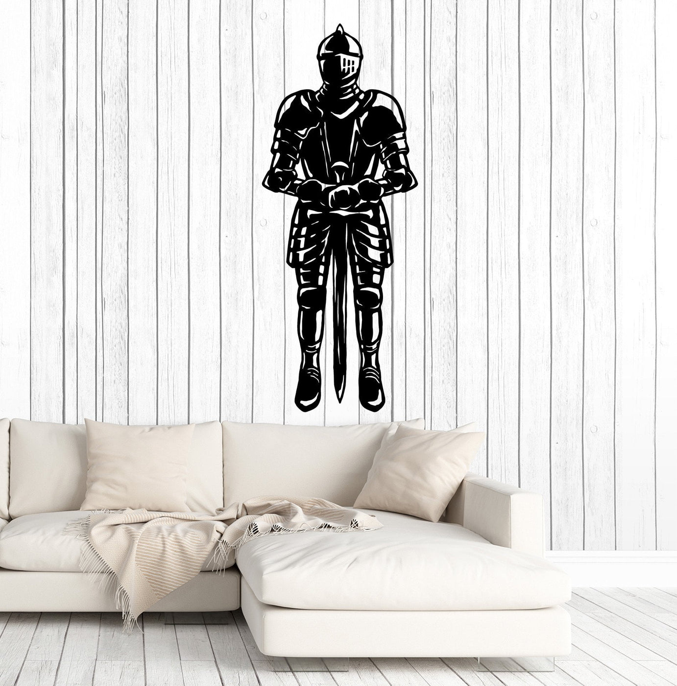 Vinyl Wall Decal Medieval Knight Boy Room Warrior Stickers Murals Uniq ...