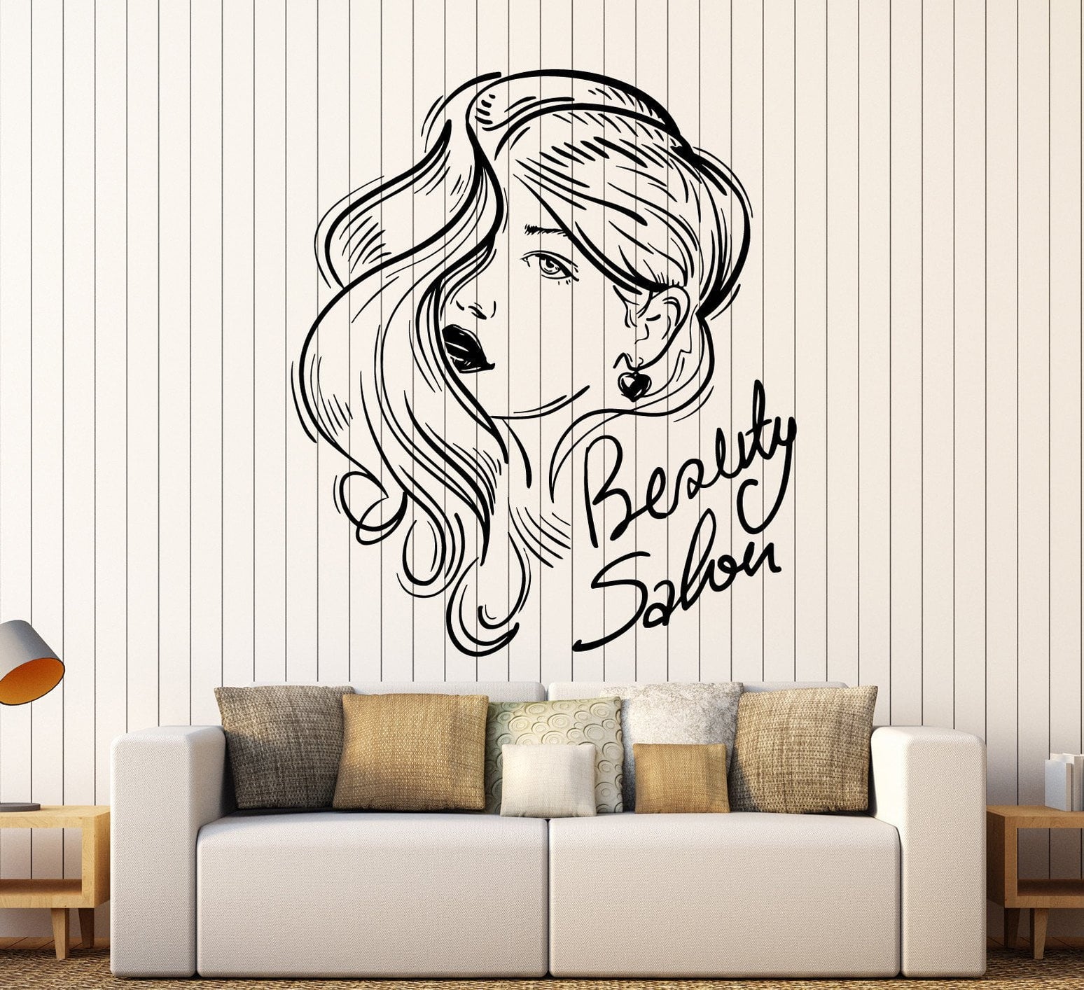 Vinyl Wall Decal Beauty Salon Shop Woman Spa Salon Stickers Unique Gif ...