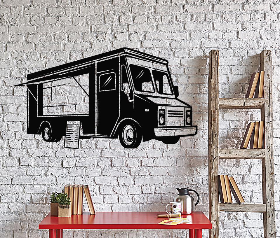 Vinyl Wall Decal Food Truck Cook Car Stickers Mural Unique Gift (ig427 ...