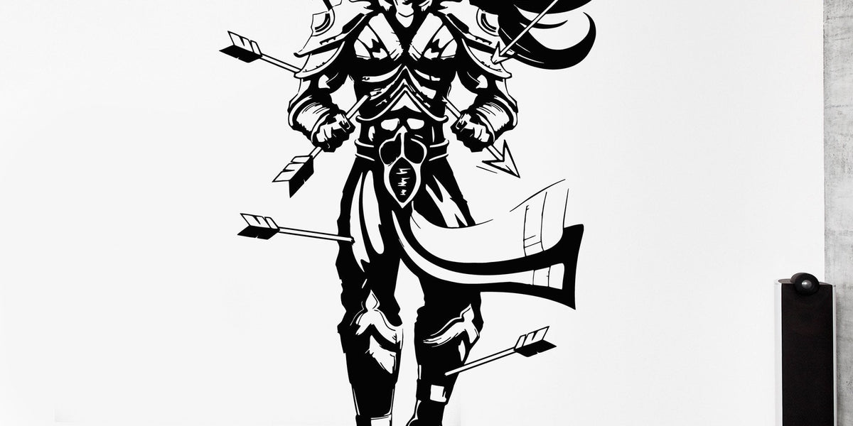 Vinyl Wall Decal Lord Rama Hinduism Arrows India Hindu Stickers Unique ...