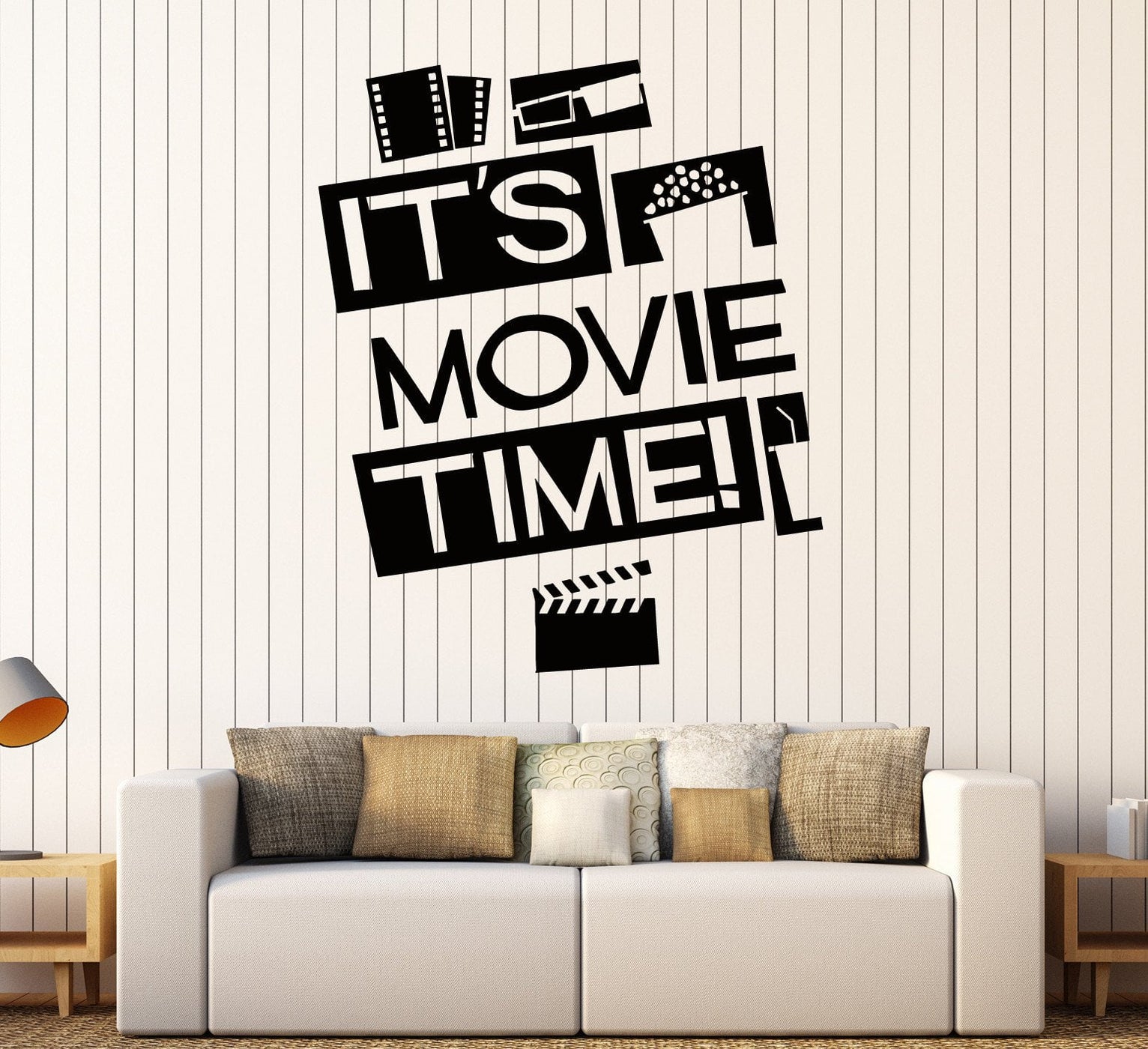 Vinyl Wall Decal Cinema Room Quote Movie Film Stickers Unique Gift (ig ...