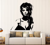 Vinyl Wall Decal Pretty Woman Beauty Fashion Salon Stickers Unique Gif ...