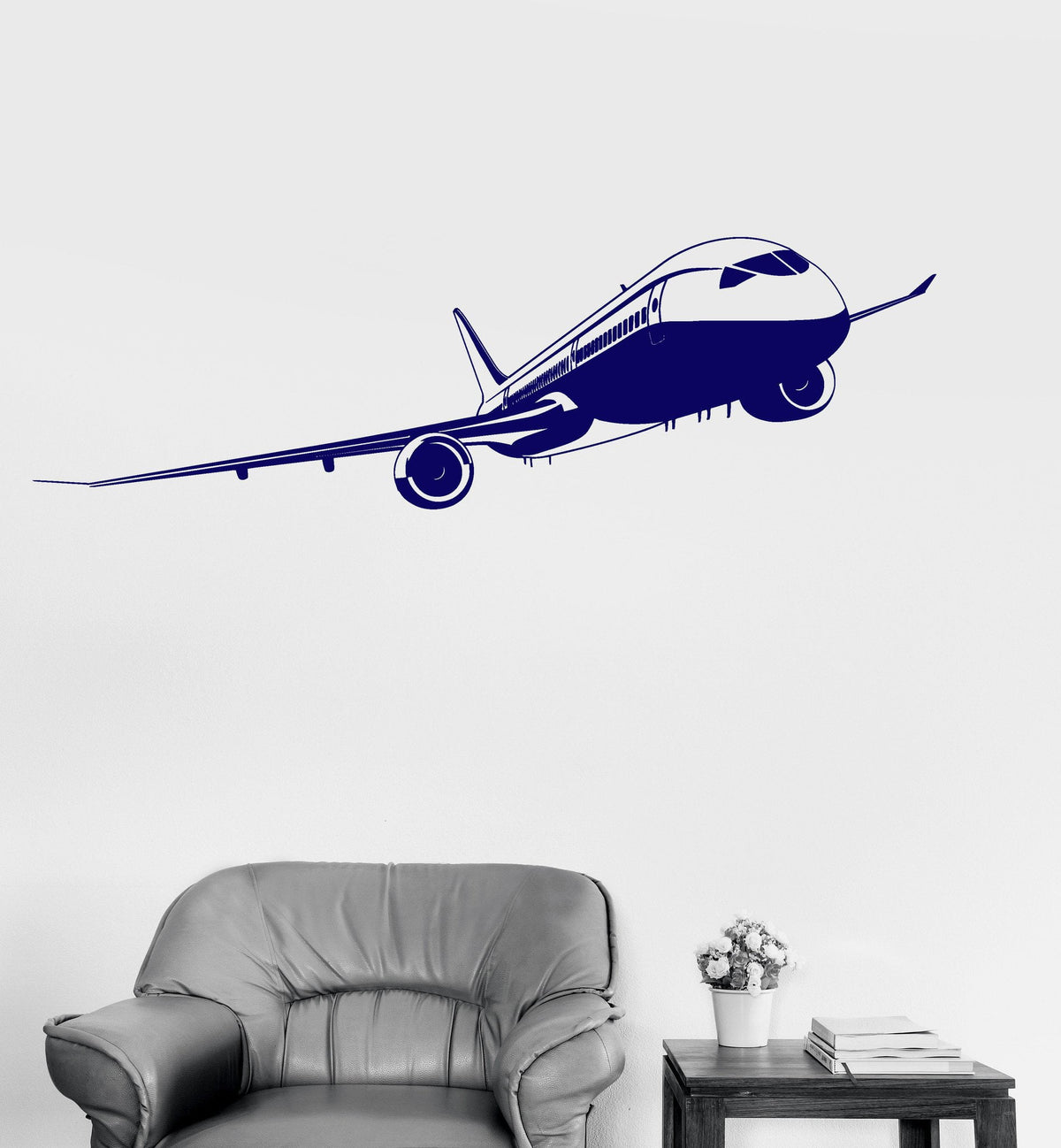 Vinyl Wall Decal Aviation Aircraft Airport Kids Room Art Stickers Uniq ...