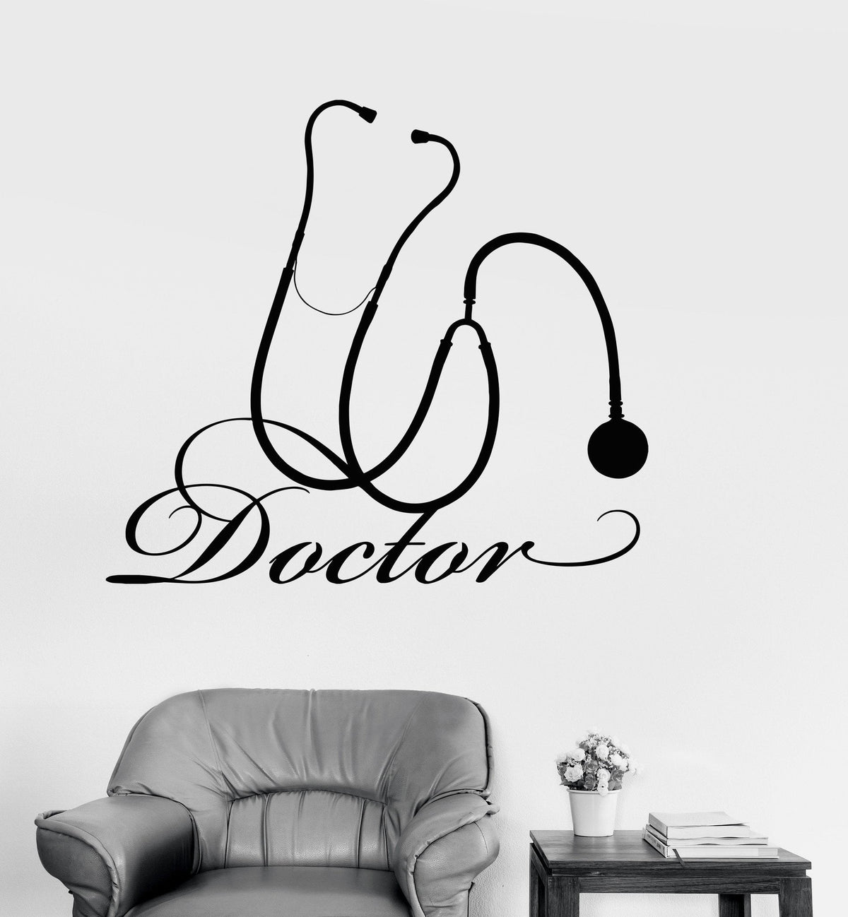 Vinyl Wall Decal Doctor Hospital Medical Tool Medicine Art Decor Stick ...