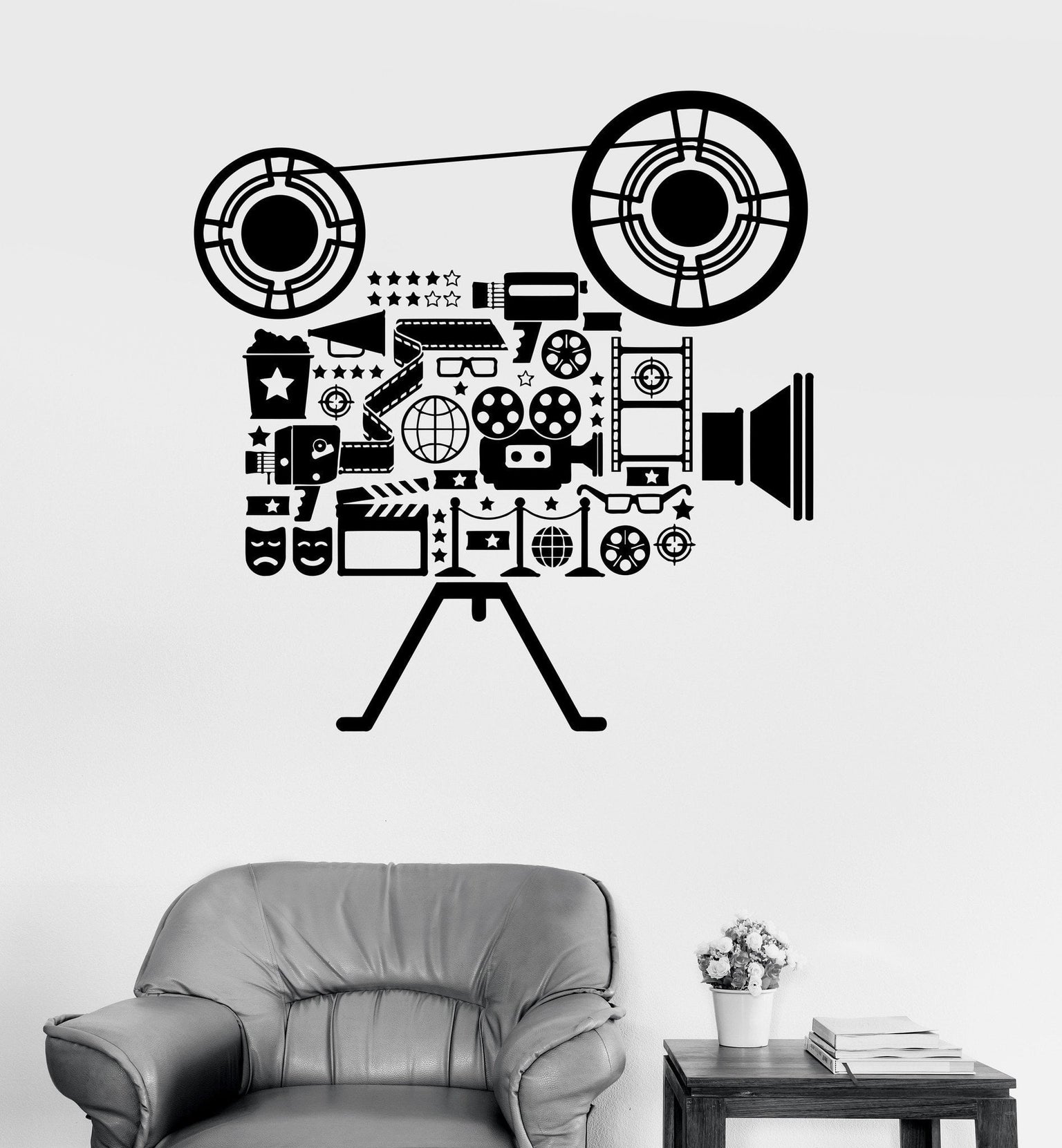 Movie And Cinema Wall Decals — Wallstickers4you