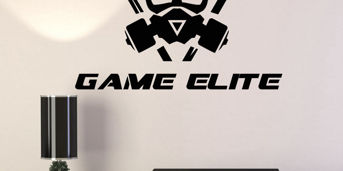 Vinyl Wall Decal Game Elite Video Game Gaming Stickers Teen Room Stick ...