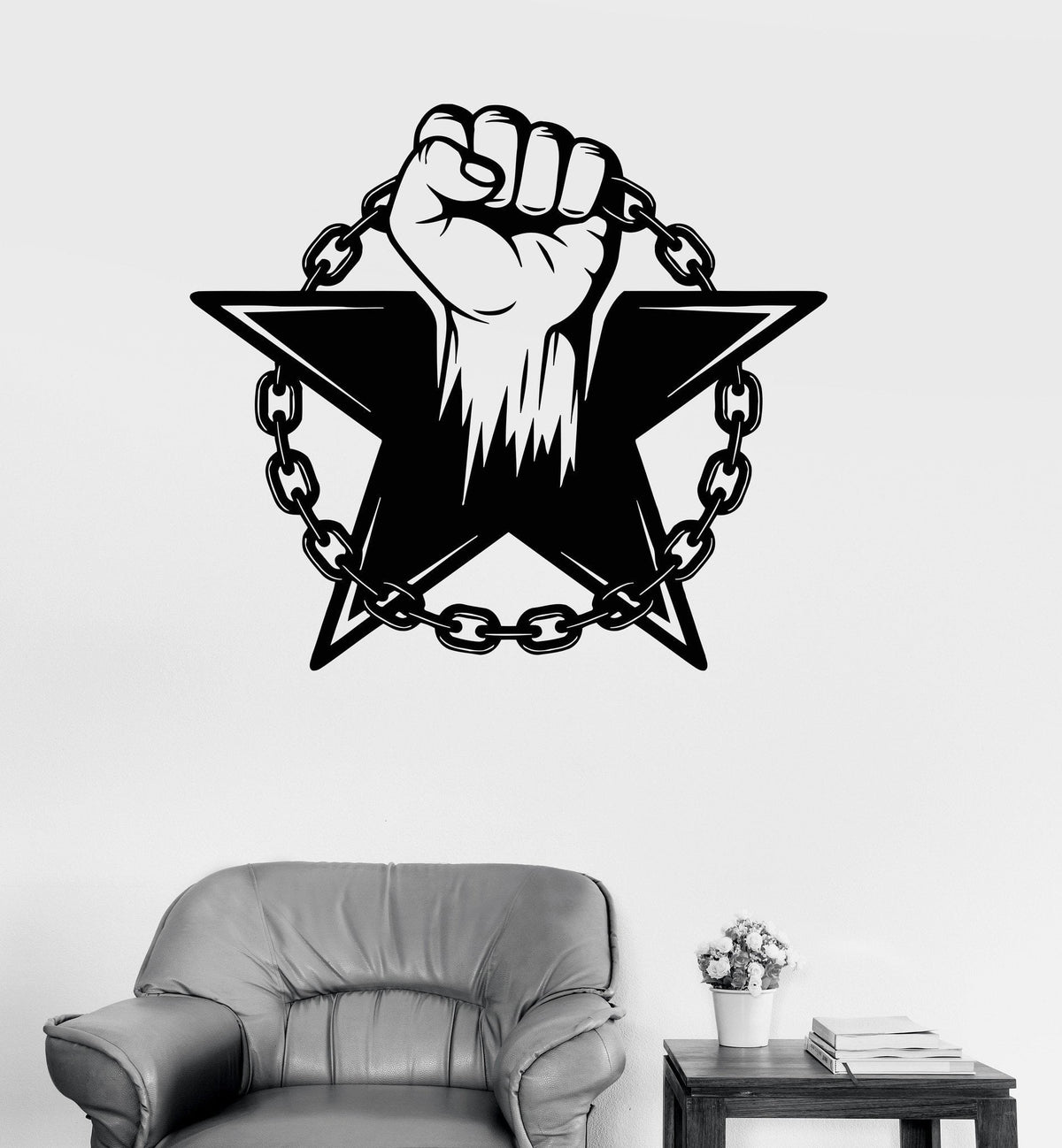 Vinyl Wall Decal Sports Motivation Bodybuilding Strength Gym Stickers ...