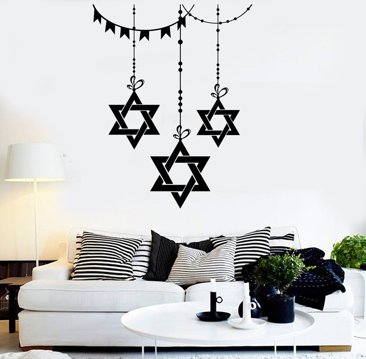 Judaism Star Of David Sticker Sticker Jewish David Star Design