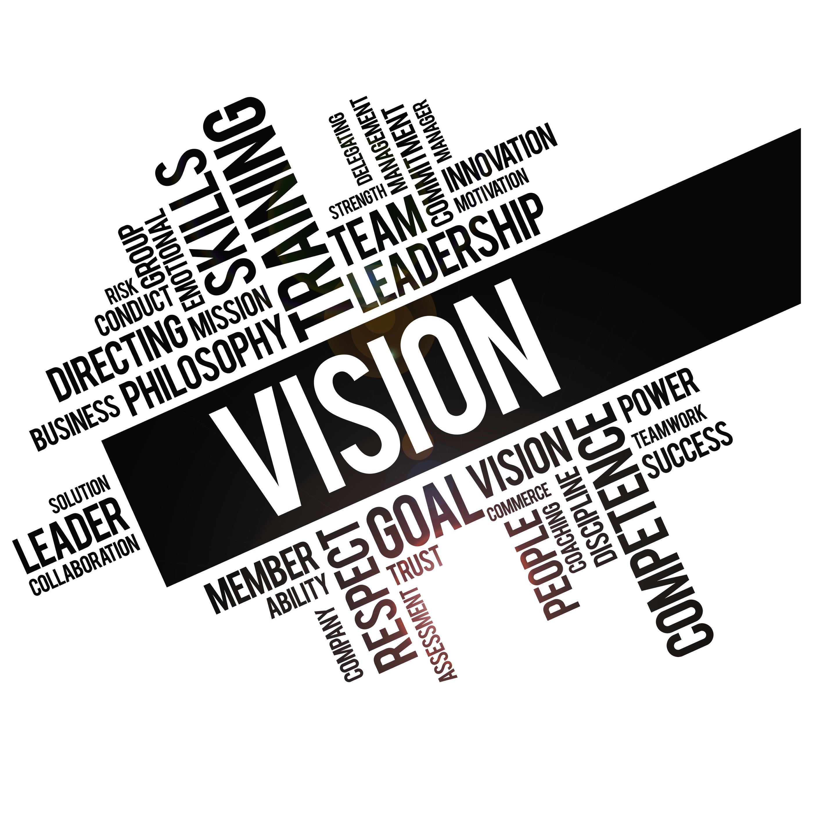 Vinyl Wall Decal Vision Leadership Team Teamwork Office Room Business ...