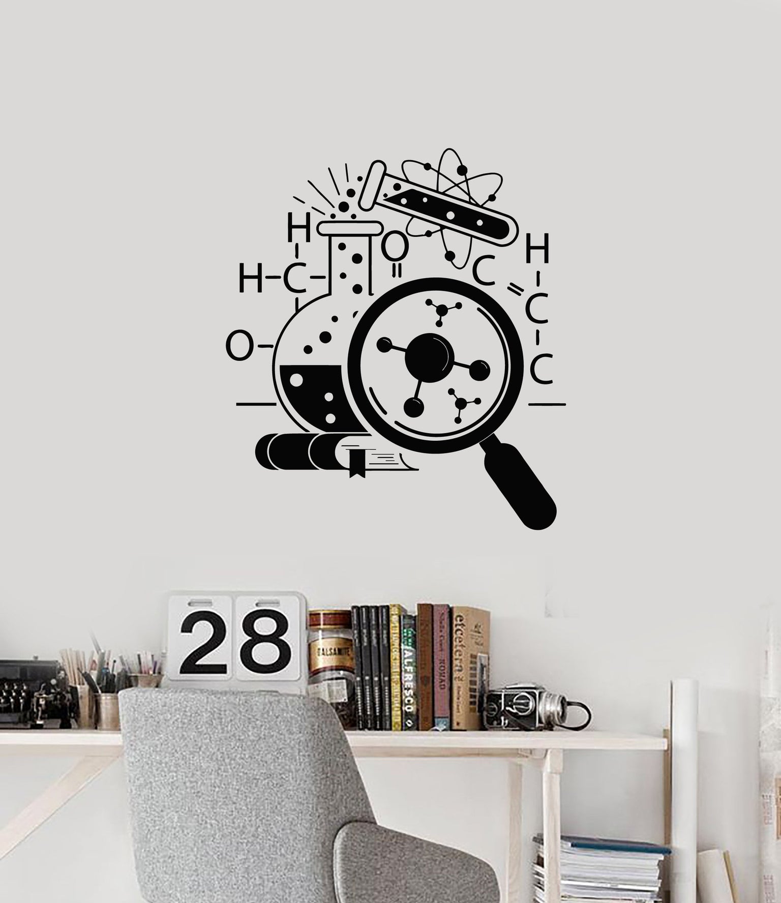 Custom Chemistry Wall Stickers And Decals Collection — Wallstickers4you