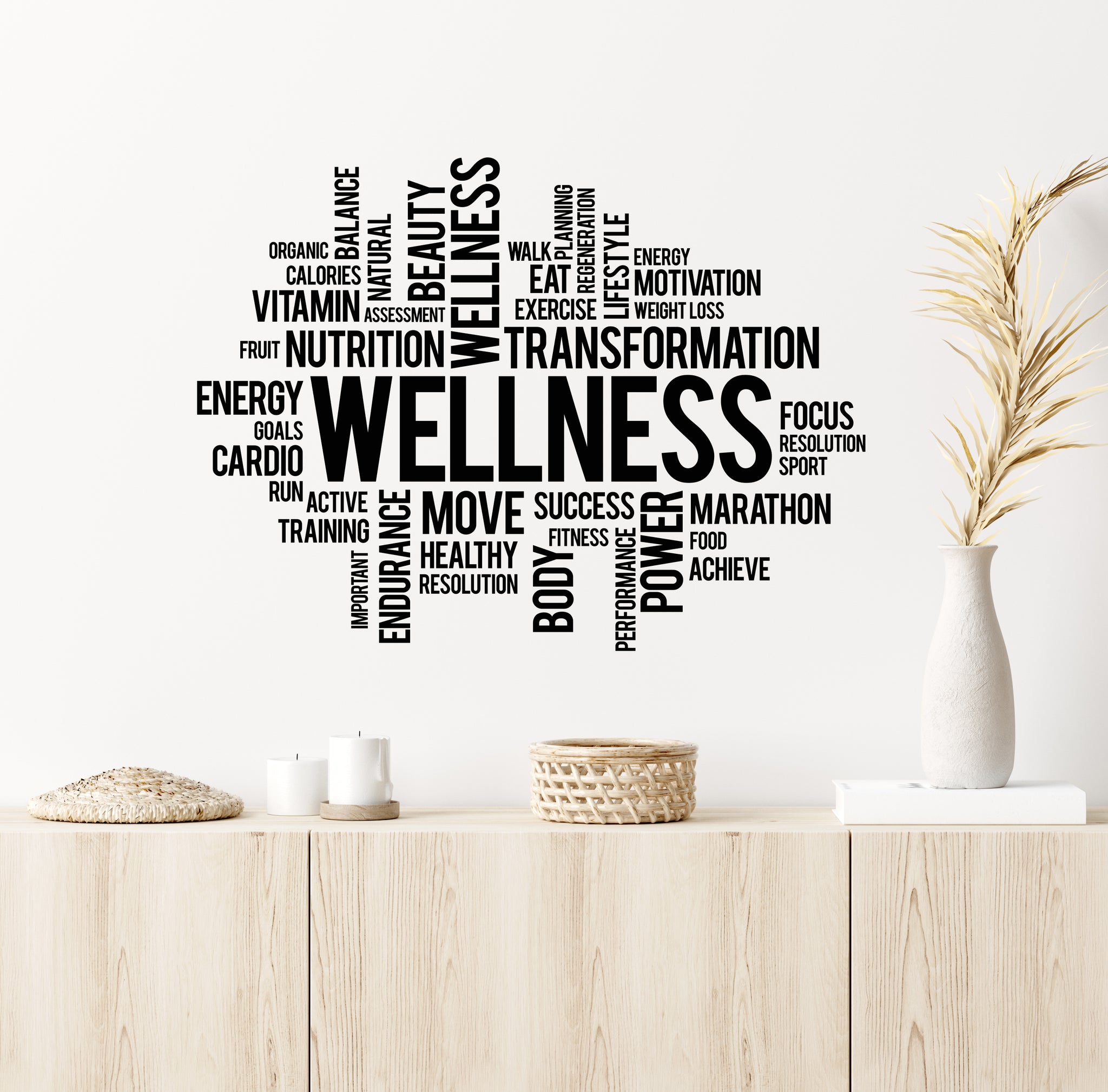 Gym Quotes Wall Decals — Wallstickers4you