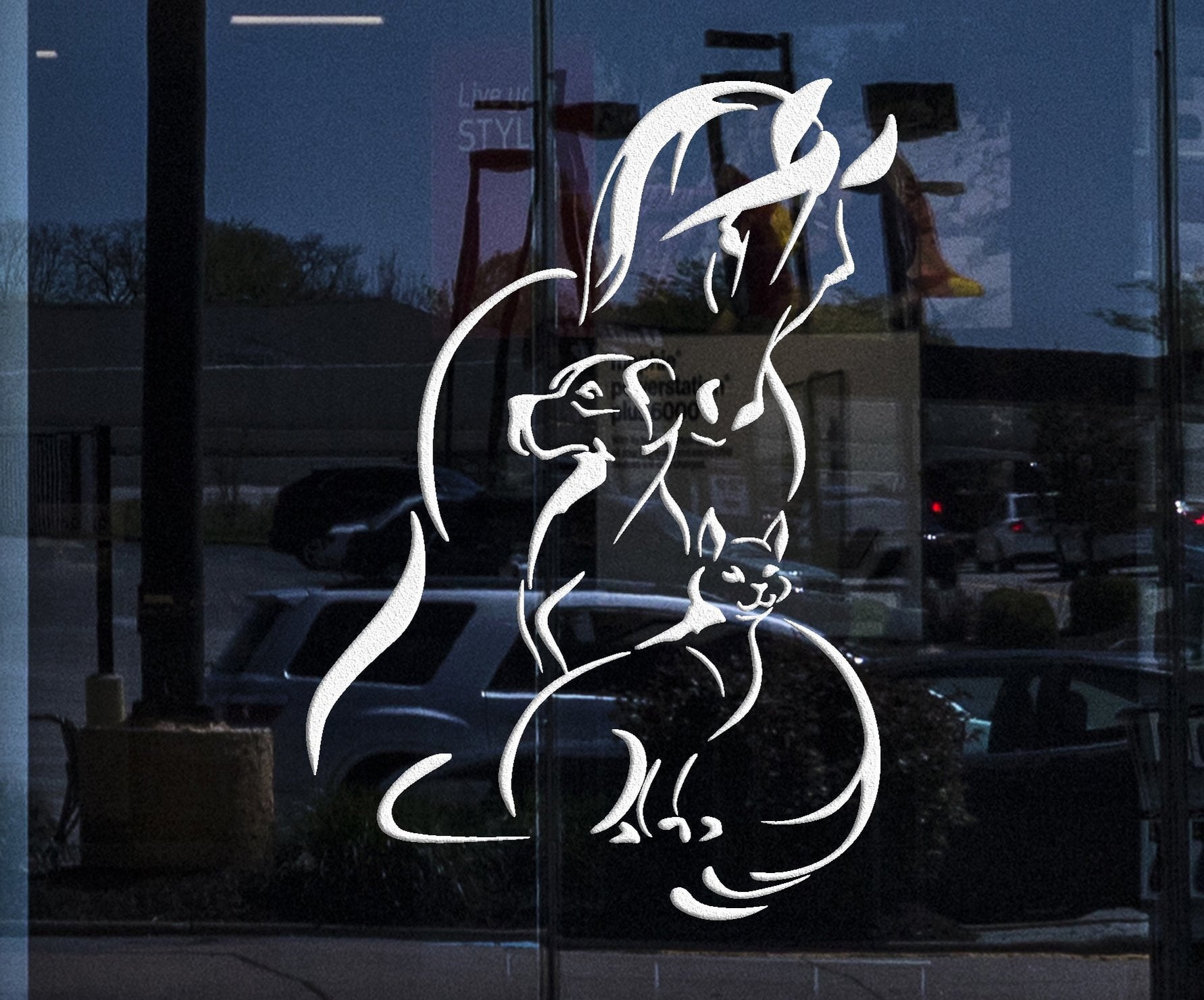 Custom Cat Wall Vinyl Decals Collection — Wallstickers4you