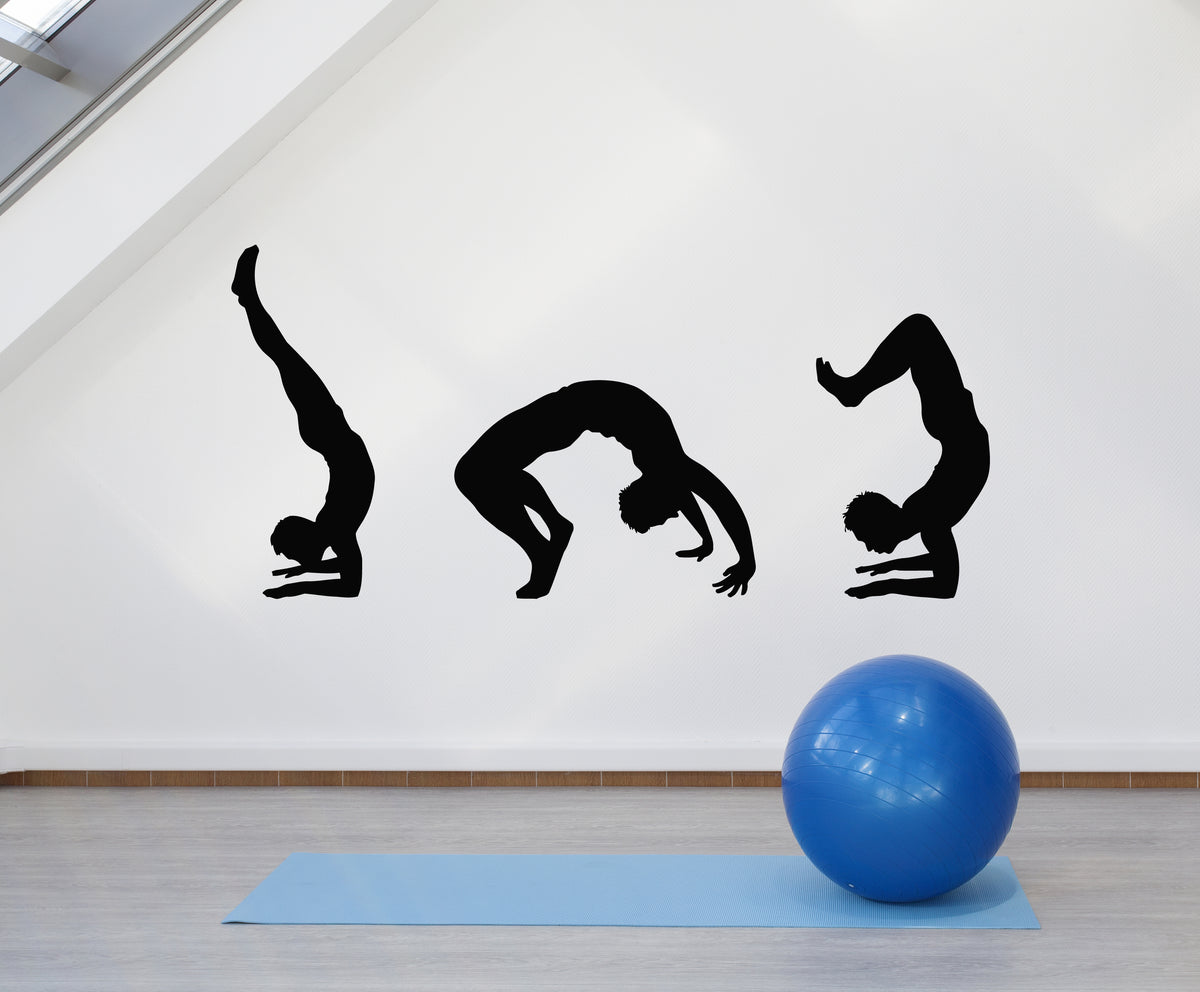 Vinyl Wall Decal Sports Physical Education School Fitness Exercise Sti ...