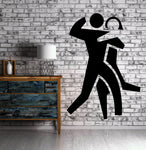 Dancing Tango Dance Waltz Mural Wall Art Decor Vinyl Sticker Unique Gi ...