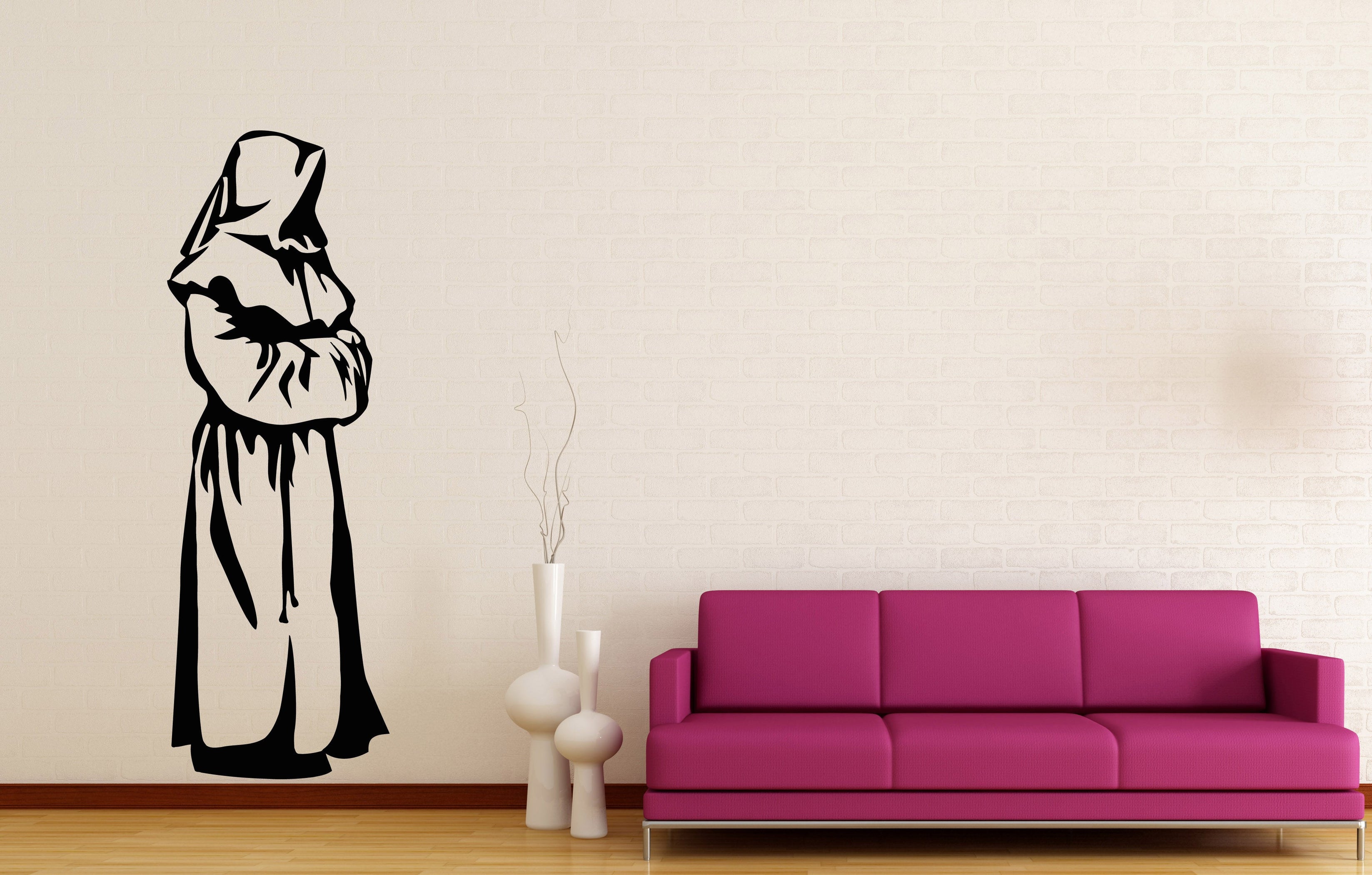 Copy of Wall Stickers Vinyl Decal Monk Religion Religios Symbol Christ ...