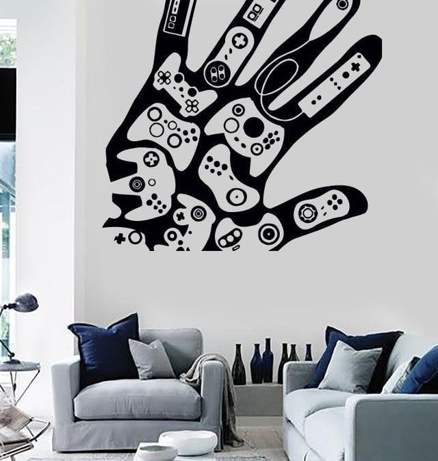 Gamer Wall Vinyl Decals — Wallstickers4you