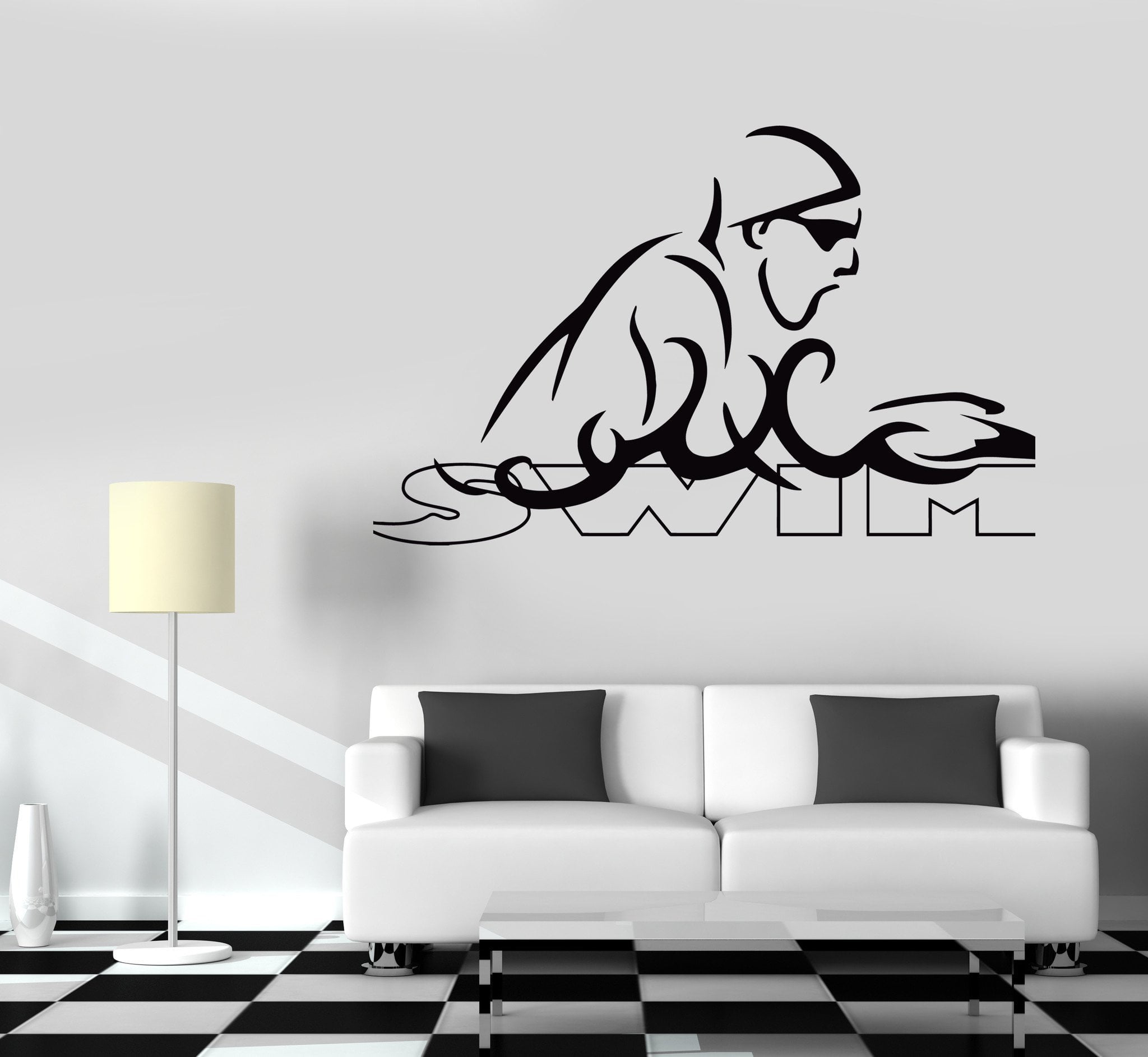 Custom Home Gym And Exercise Room Motivational Wall Decals And Stickers ...