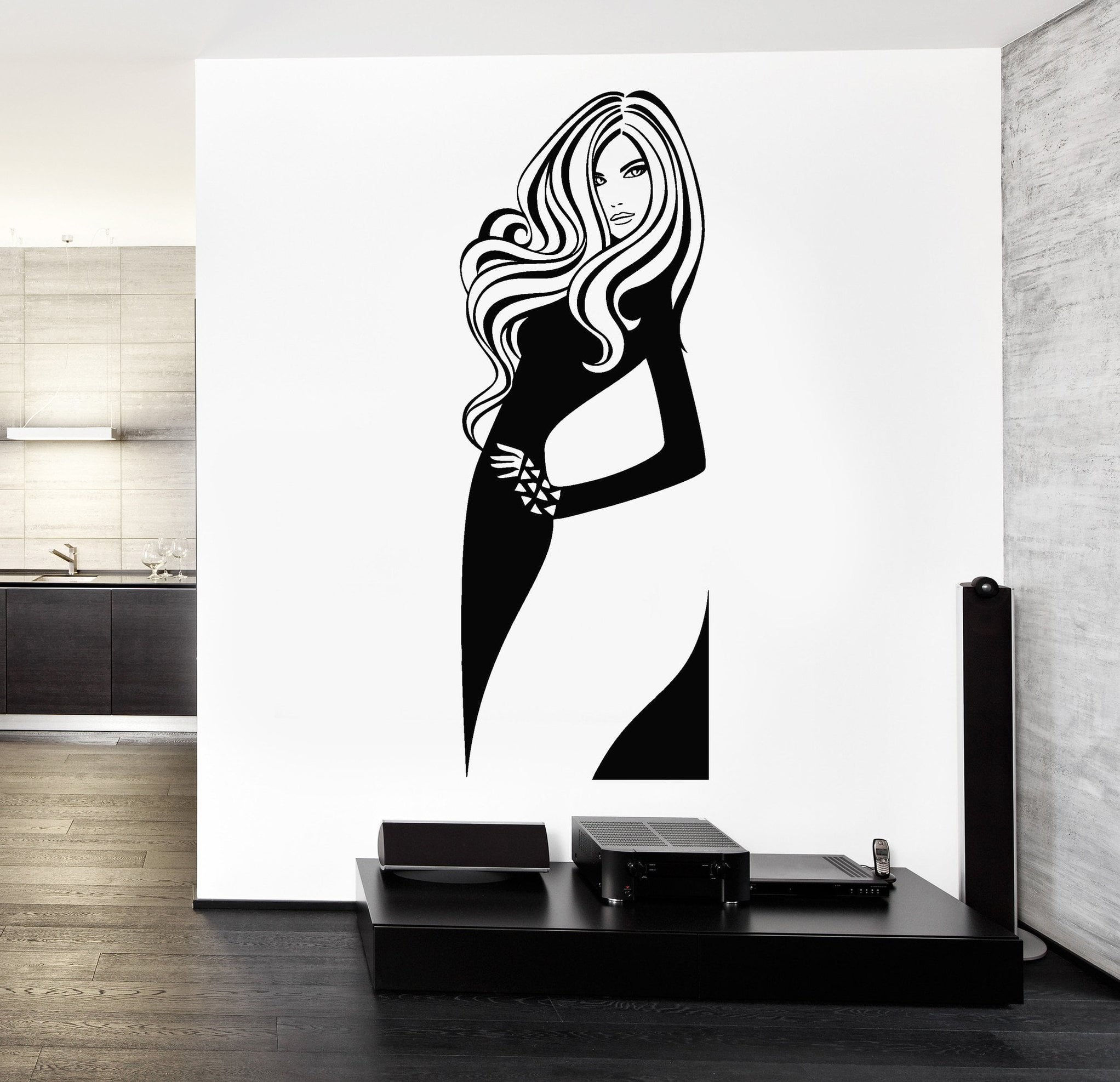 Wall Decal Hot Sexy Girl Mermaid Vinyl Decal Unique Gift z3219 ...