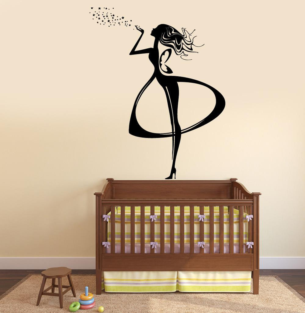 Wall Vinyl Decal Fairy Tale Kids Children Nursery Magic Decor Unique G ...