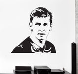 Wall Vinyl Decal Lionel Messi Sport Football FC Barcelona Mural Unique ...