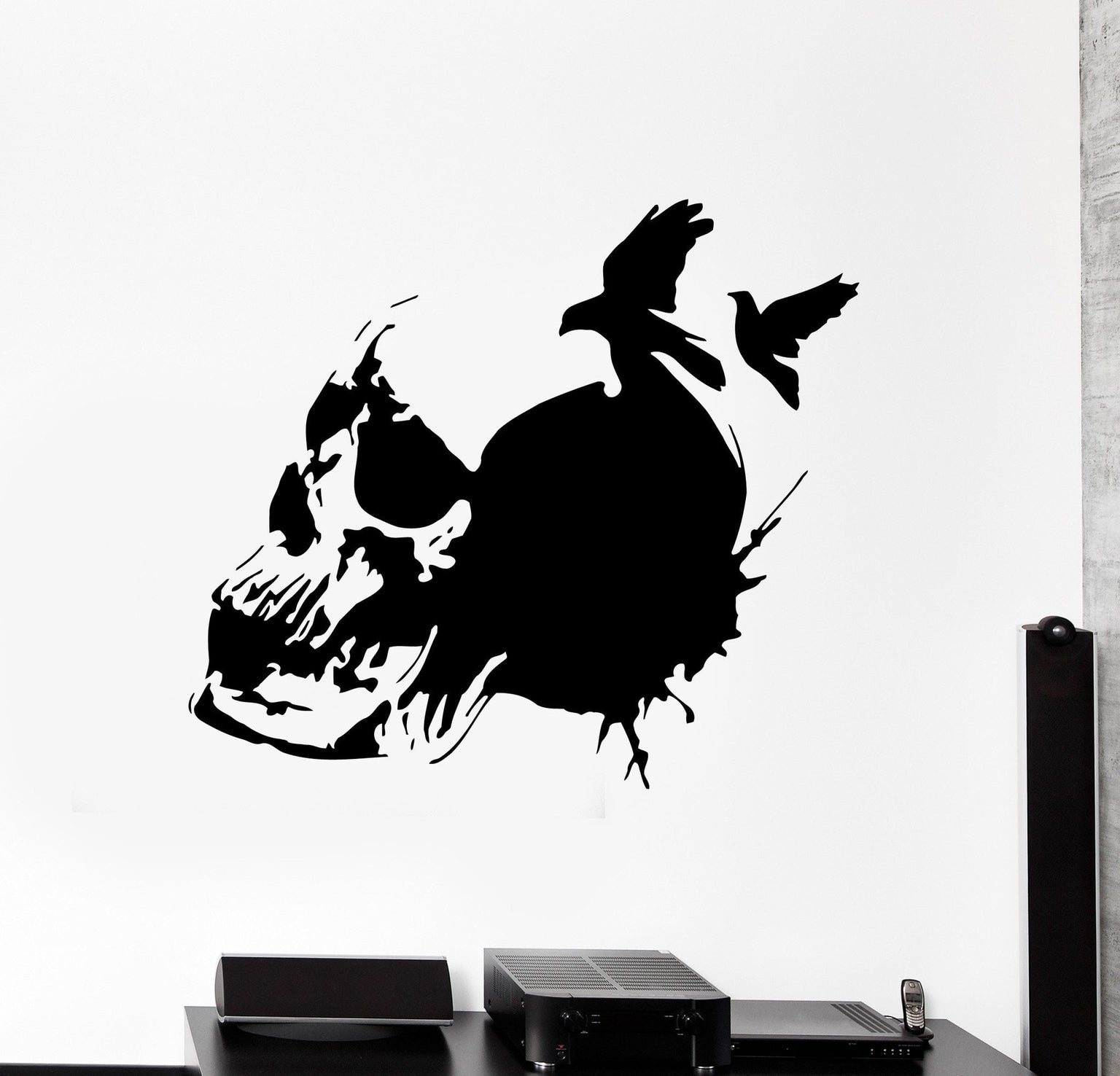 Skull Wall Vinyl Decals — Wallstickers4you