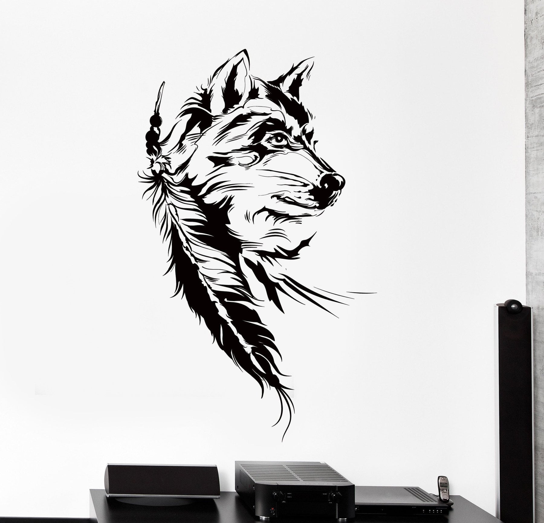 Indian Wolf Symbol