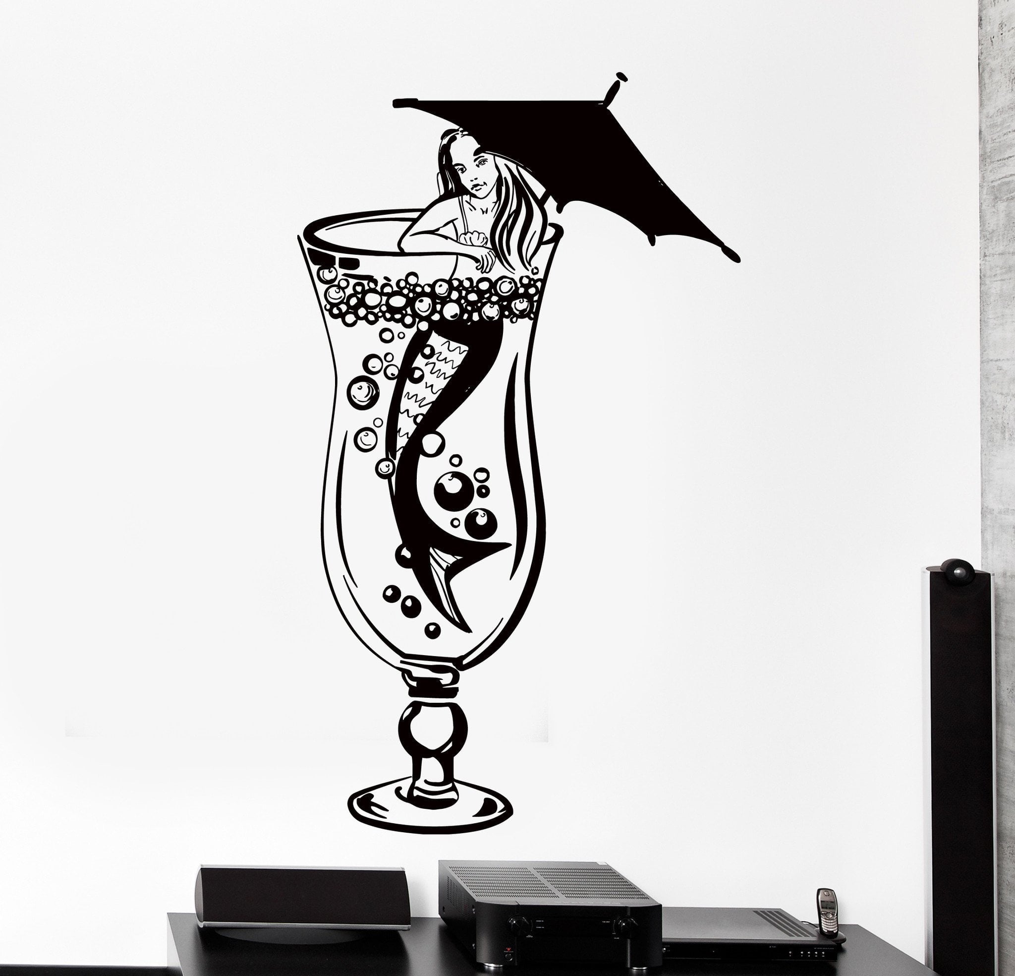 Custom Cocktail Wall Decals And Decals Collection — Wallstickers4you