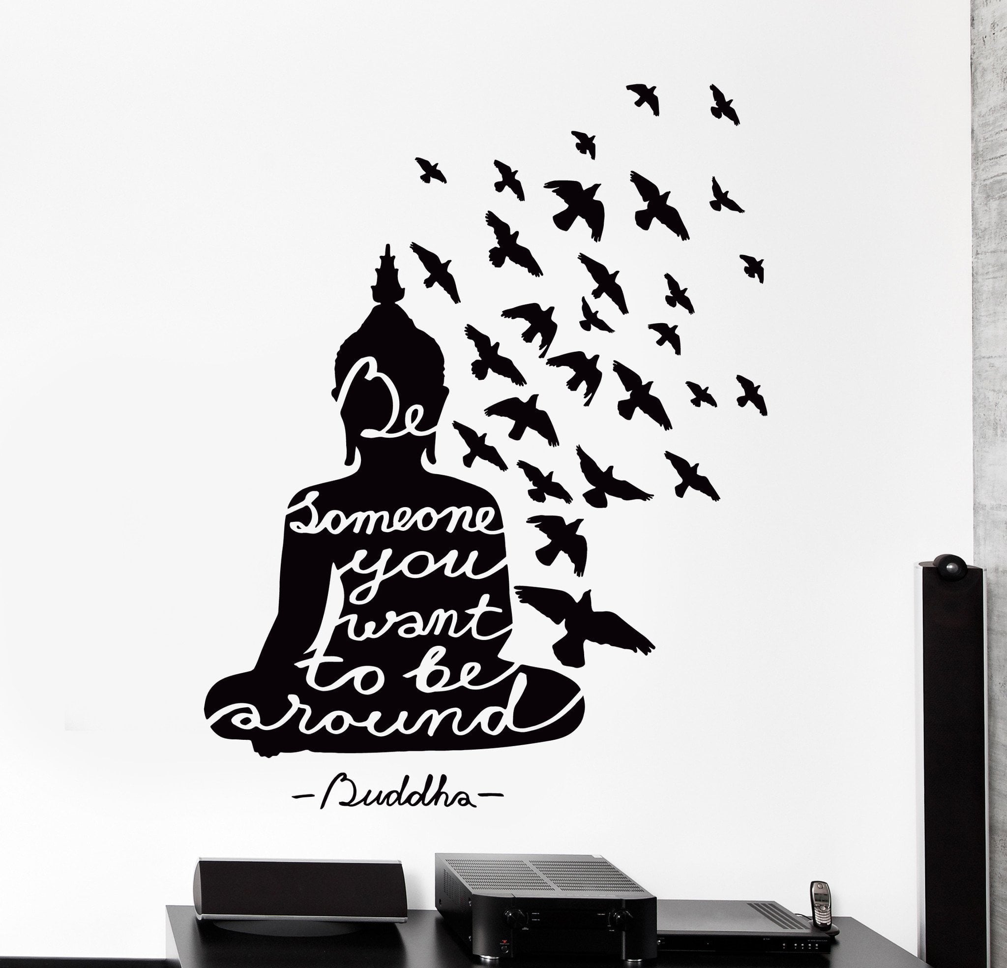 Custom Buddha Stickers And Wall Decals Collection — Wallstickers4you